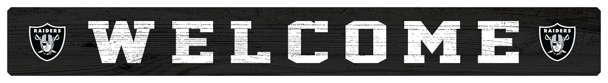 Las Vegas Raiders 16in Welcome Strip – Fan Creations GA