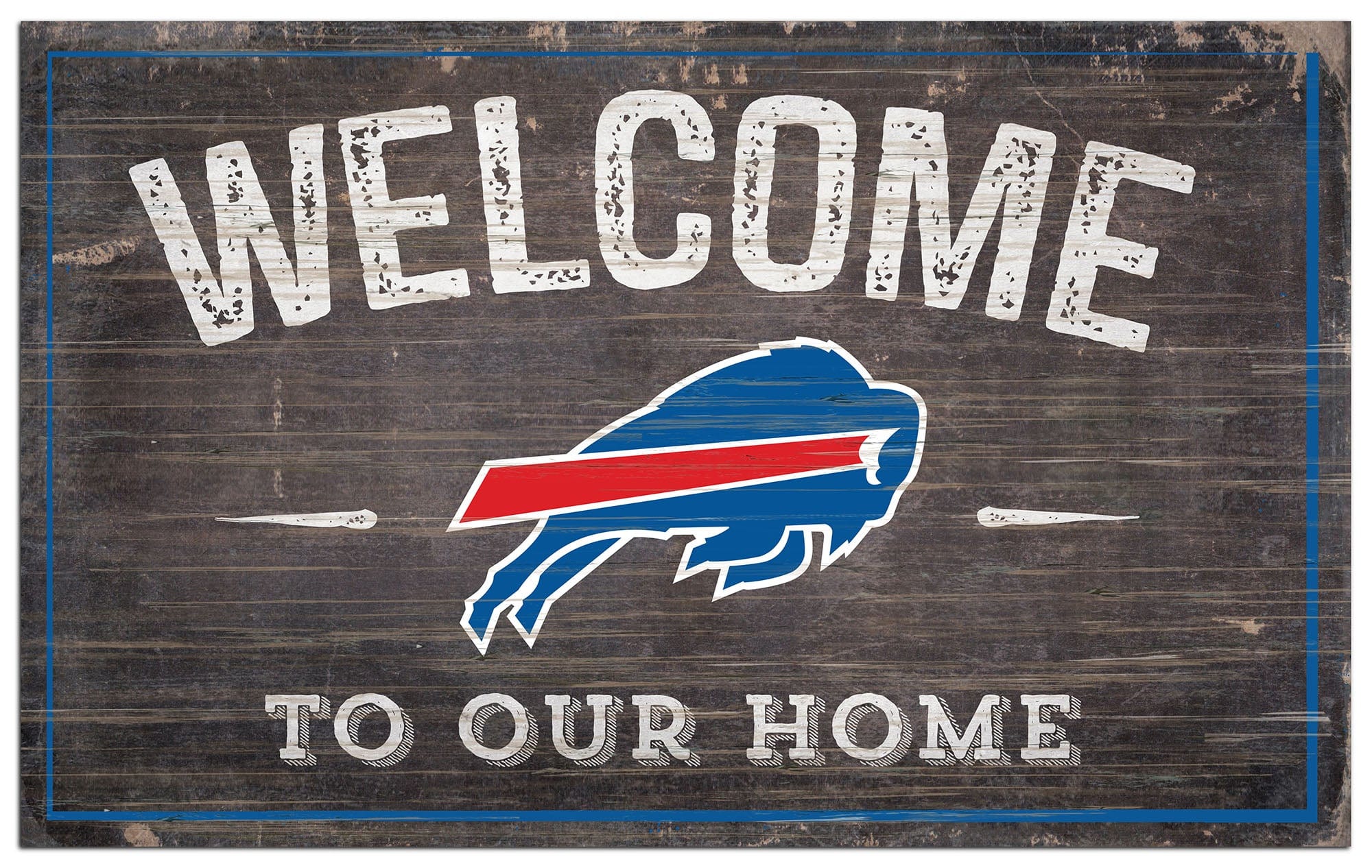 Buffalo Bills 11x19in Welcome Sign – Fan Creations GA