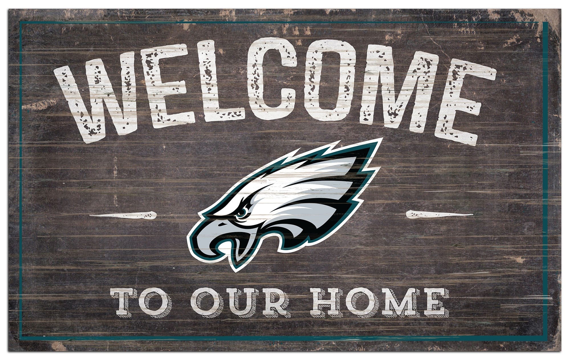 Philadelphia Eagles 11x19in Welcome Sign – Fan Creations GA