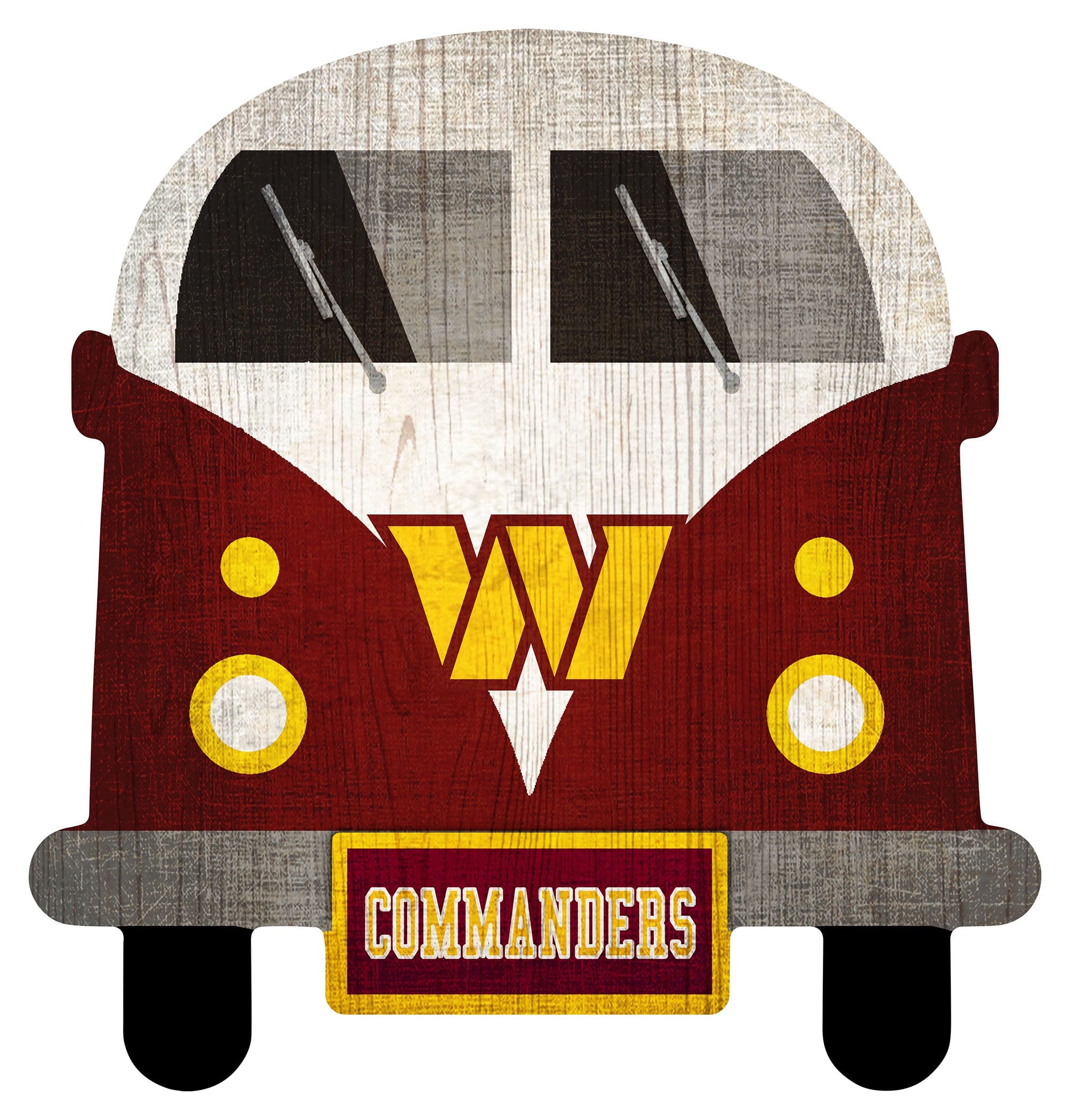 Washington Commanders 12in Team Bus Sign – Fan Creations GA