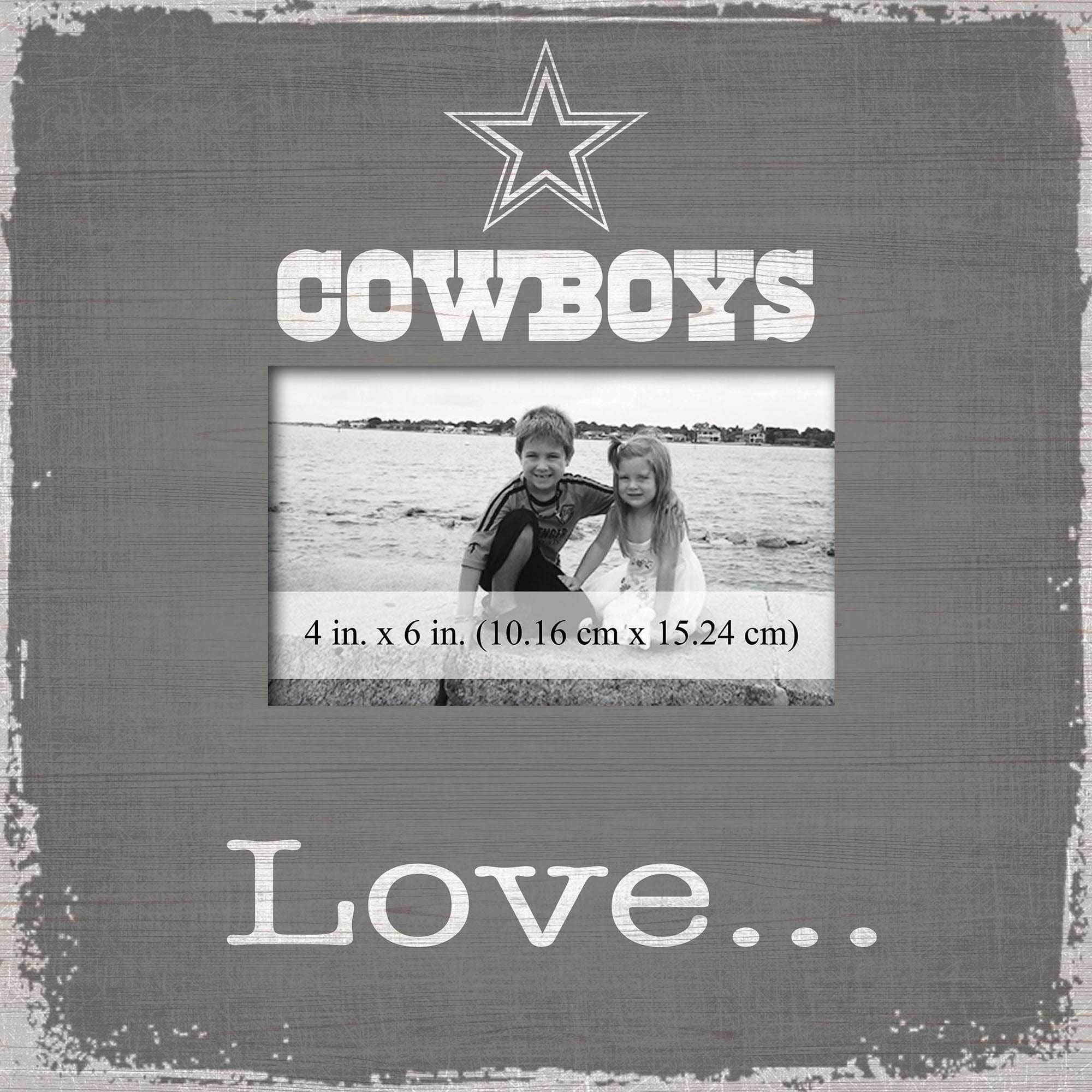 Dallas Cowboys Love Picture Frame – Fan Creations GA