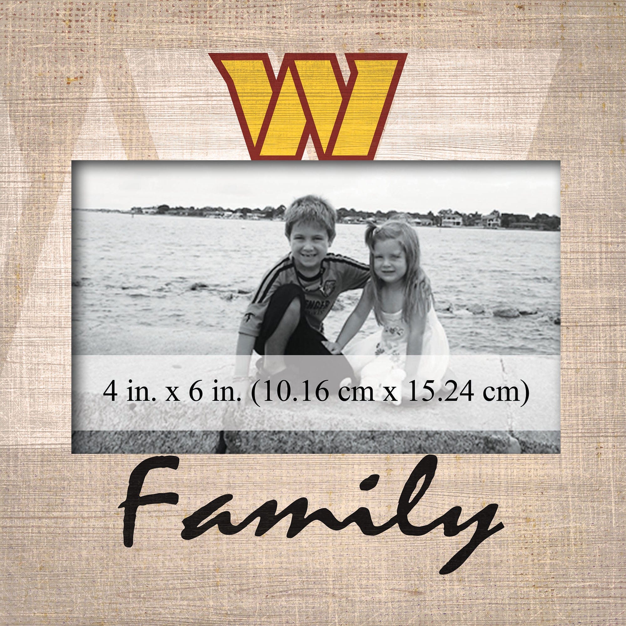 Washington Commanders Family Frame – Fan Creations GA