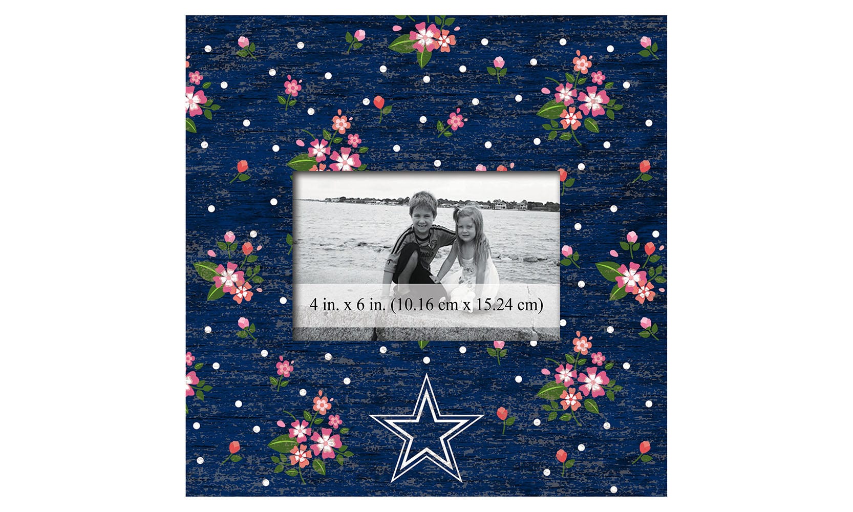 Dallas Cowboys Floral 10x10 Frame – Fan Creations GA