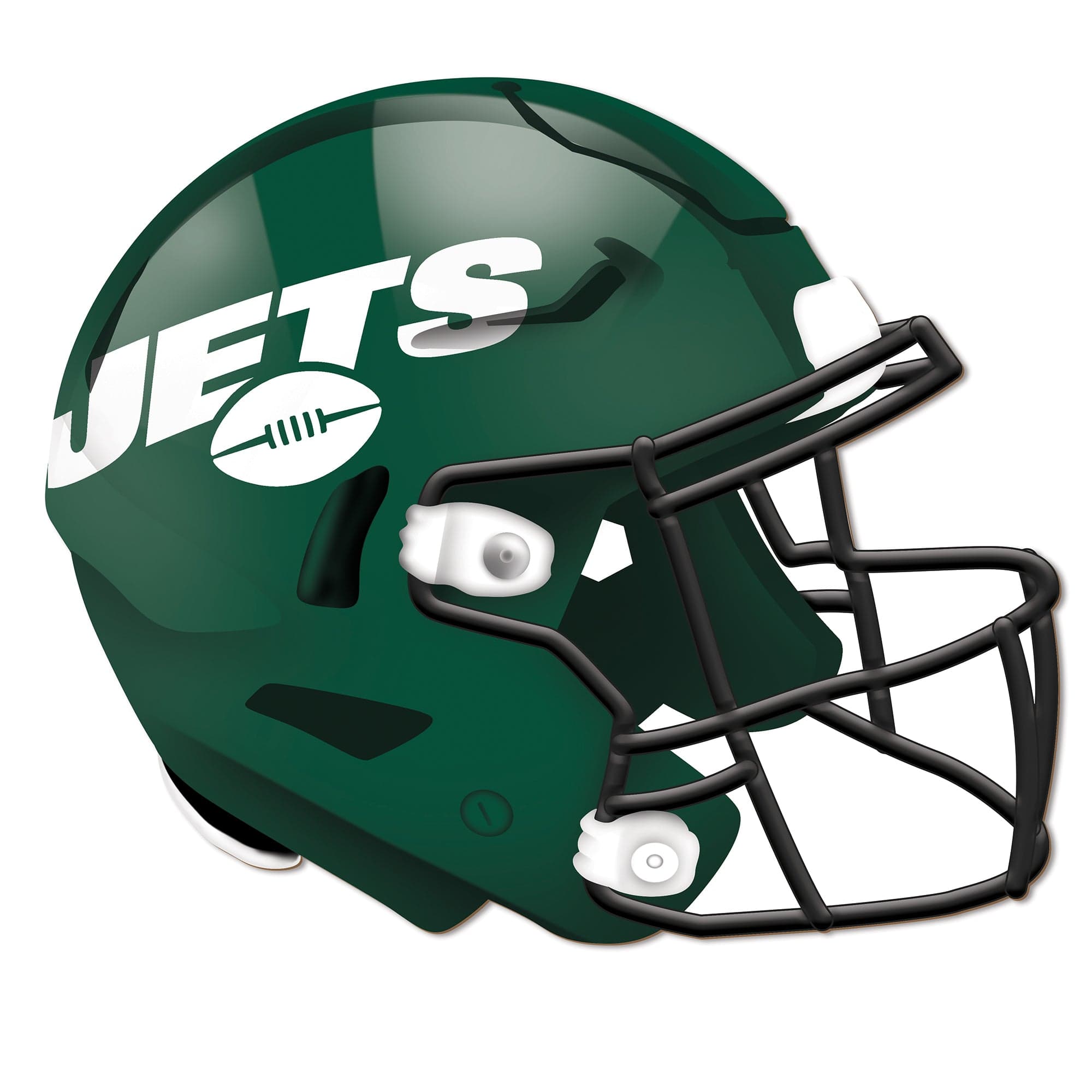 New York Jets Helmet Cutout 24in – Fan Creations GA