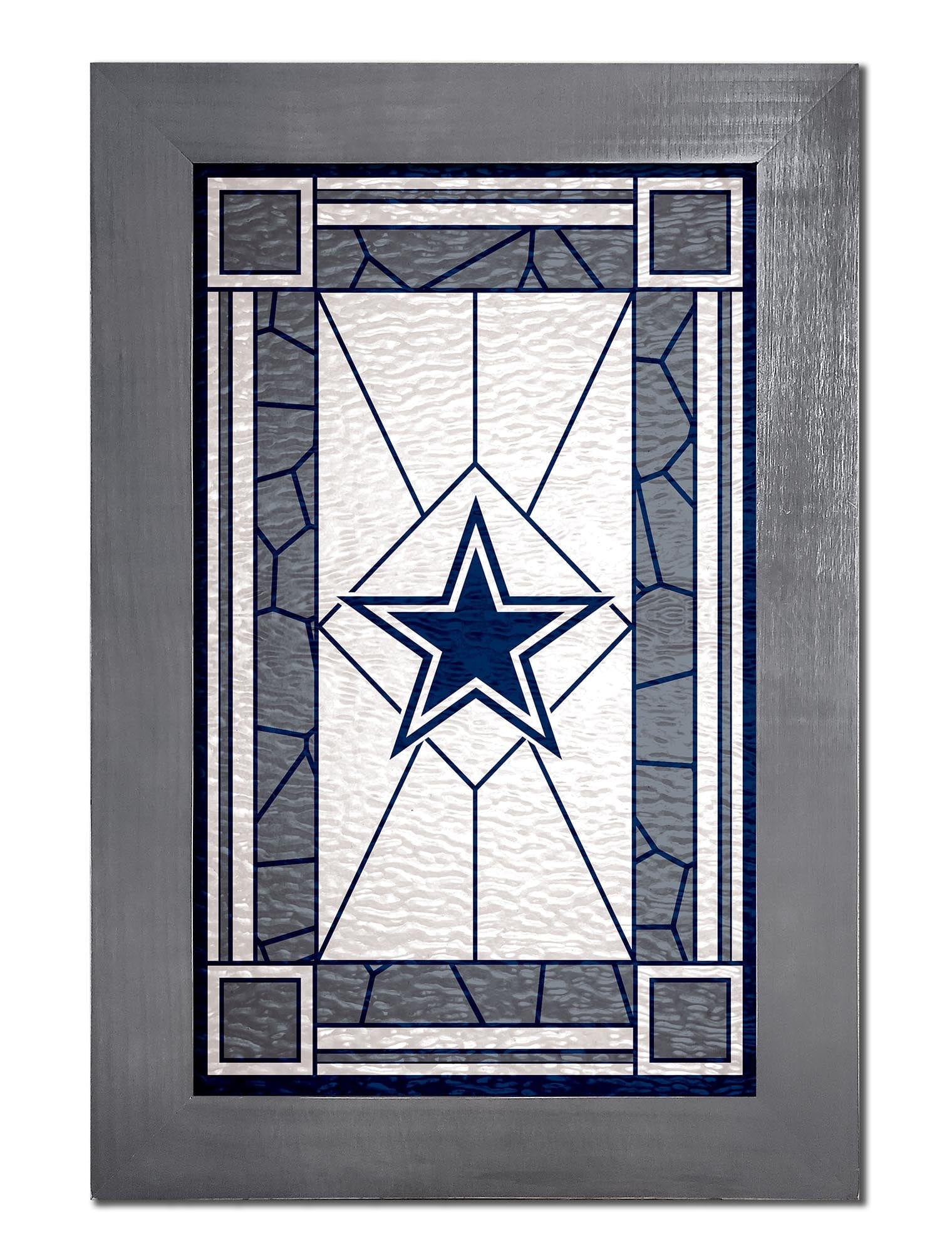 Dallas Cowboys Stained Glass 11x19 – Fan Creations GA