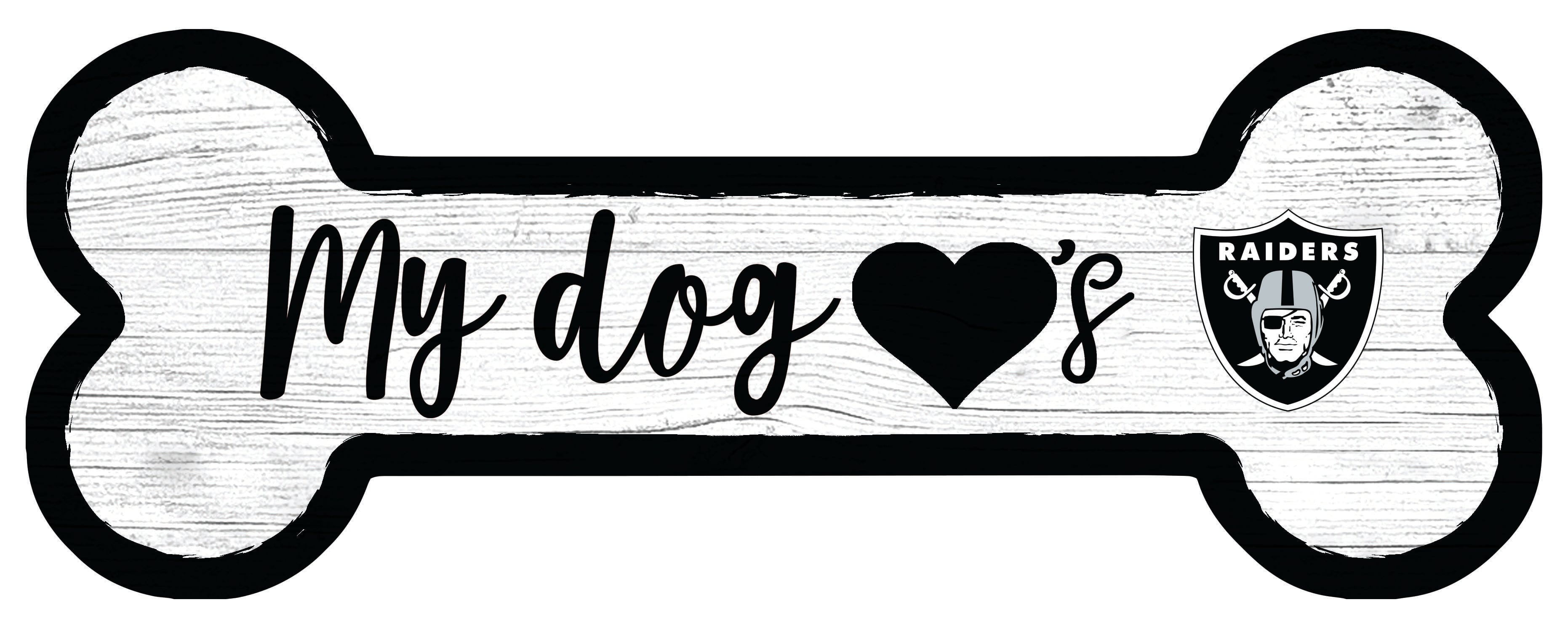 Las Vegas Raiders Dog Bone Sign – Fan Creations GA