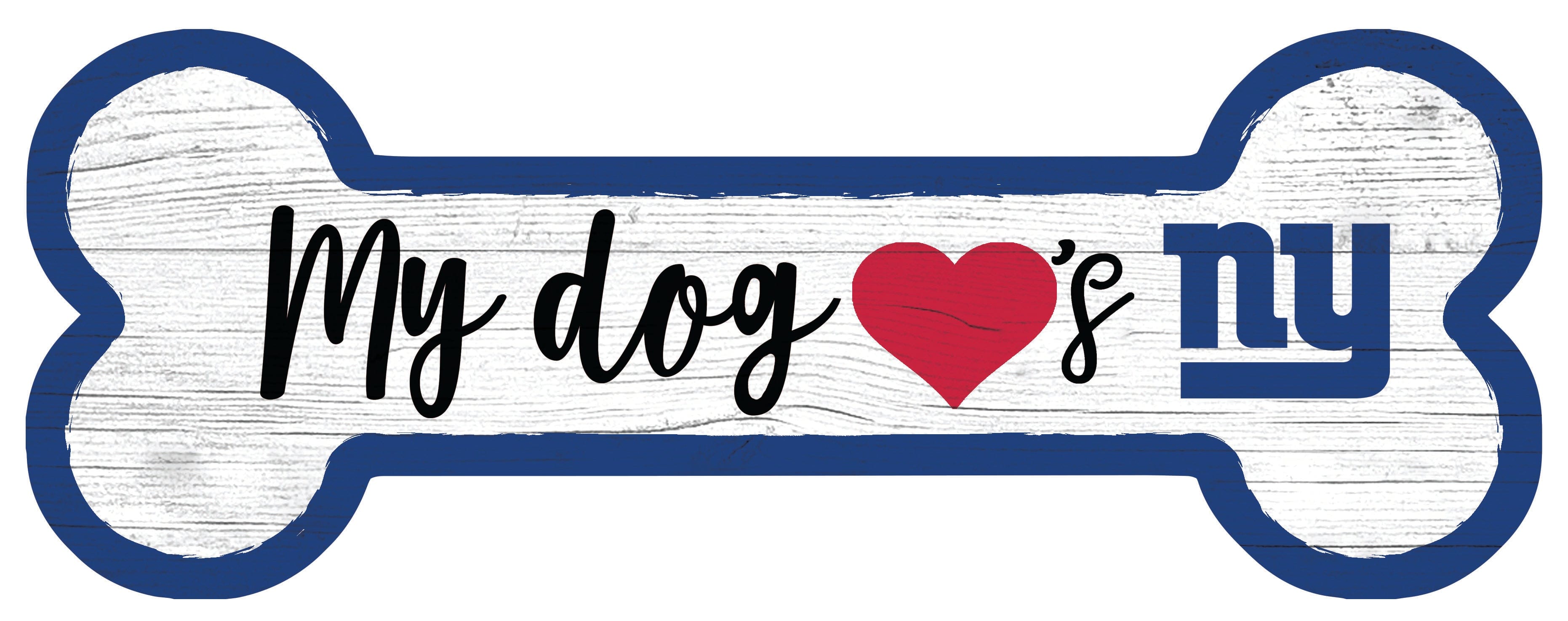 New York Giants Dog Bone Sign – Fan Creations GA