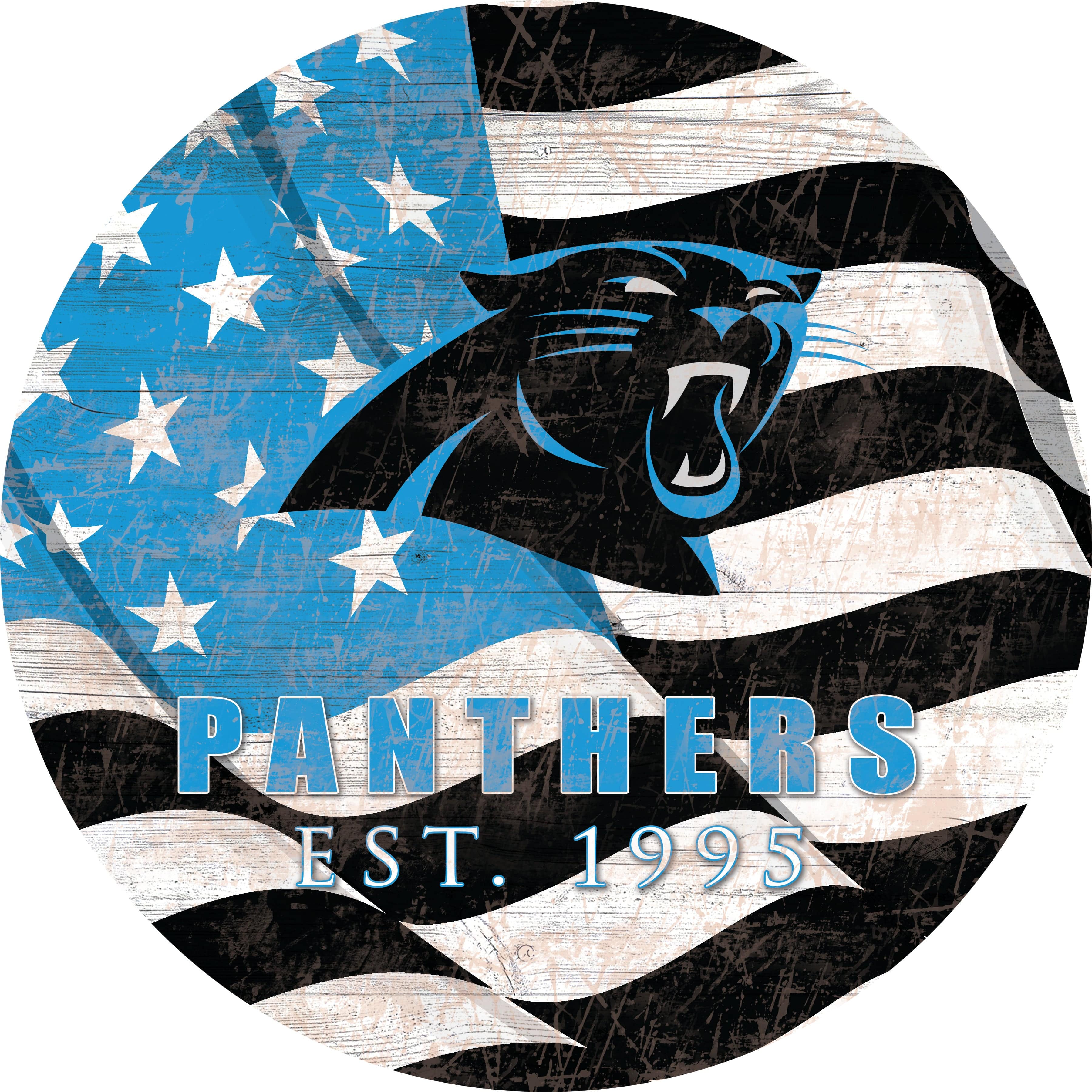 Carolina Panthers Team Color Flag Circle – Fan Creations GA