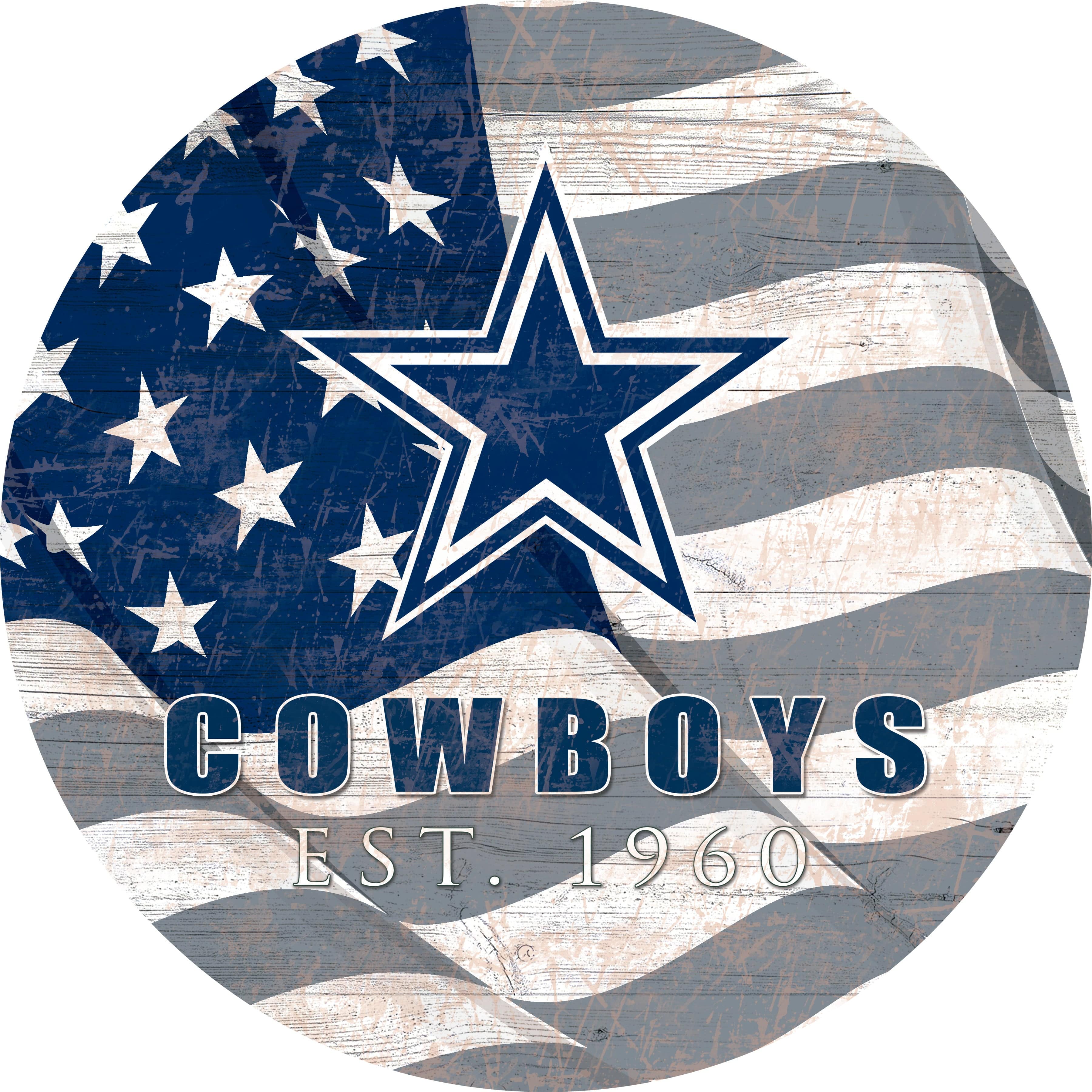 Dallas Cowboys Team Color Flag Circle – Fan Creations GA