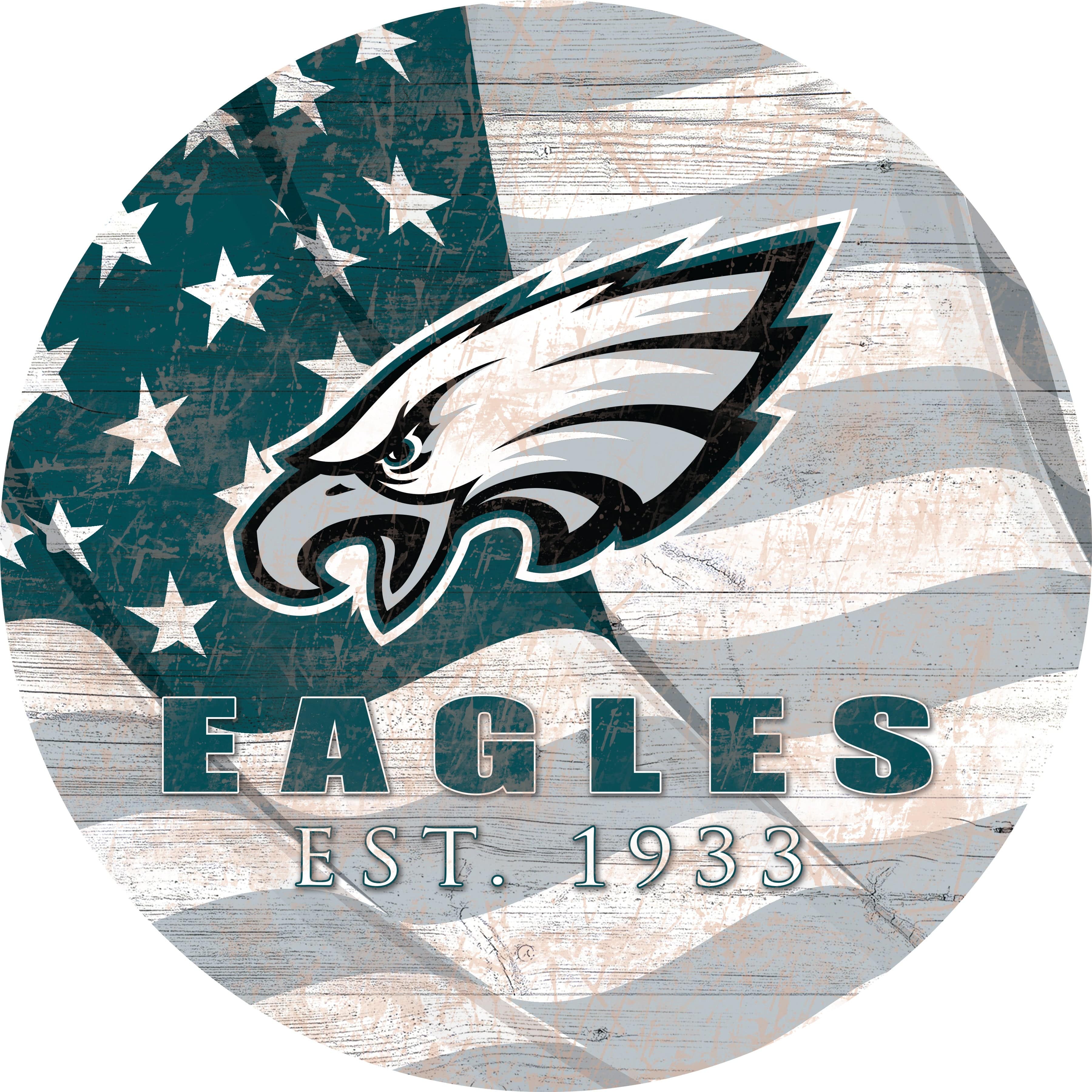 Philadelphia Eagles Team Color Flag Circle – Fan Creations GA