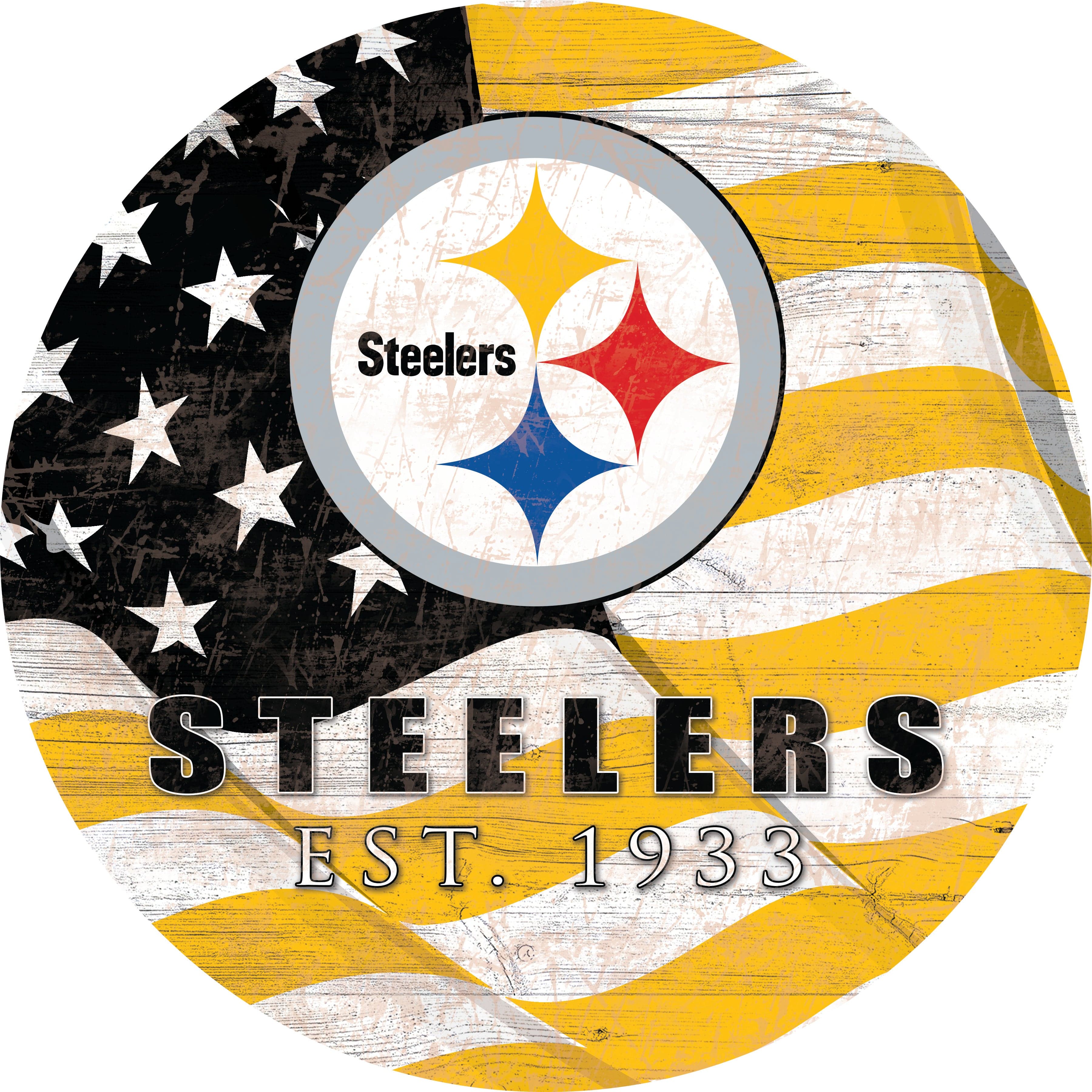 Pittsburgh Steelers Team Color Flag Circle – Fan Creations GA