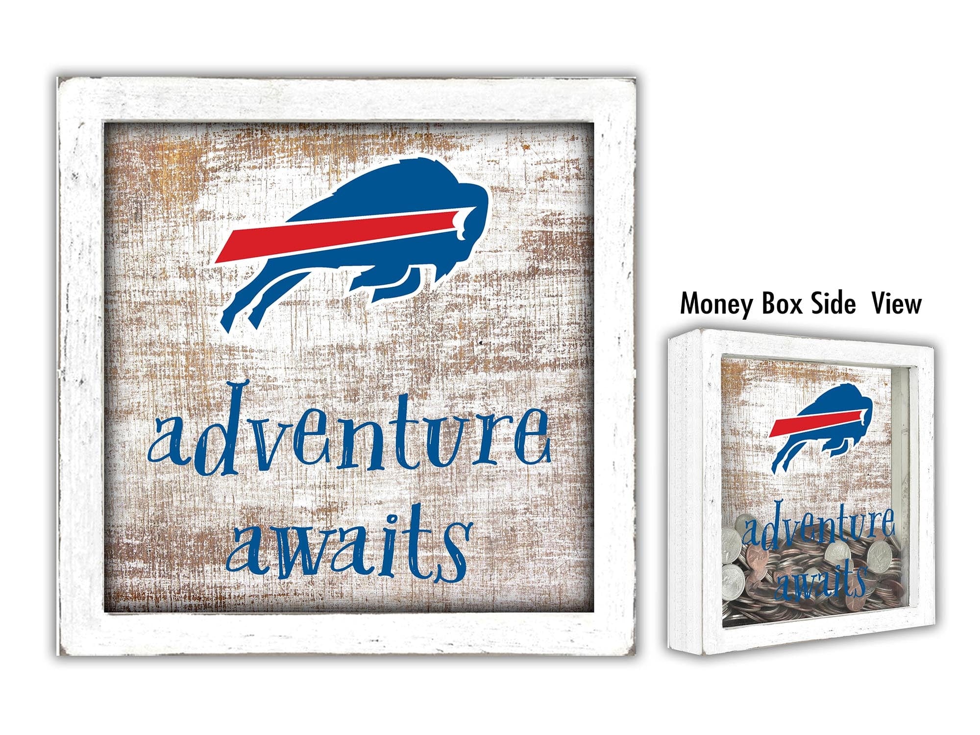 Buffalo Bills Adventure Awaits Money Box – Fan Creations GA