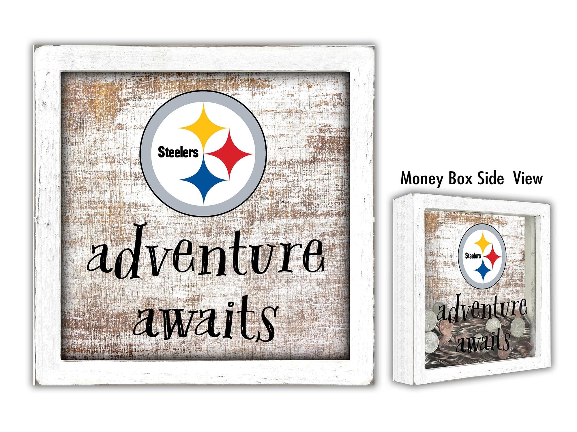 Pittsburgh Steelers Adventure Awaits Money Box – Fan Creations GA