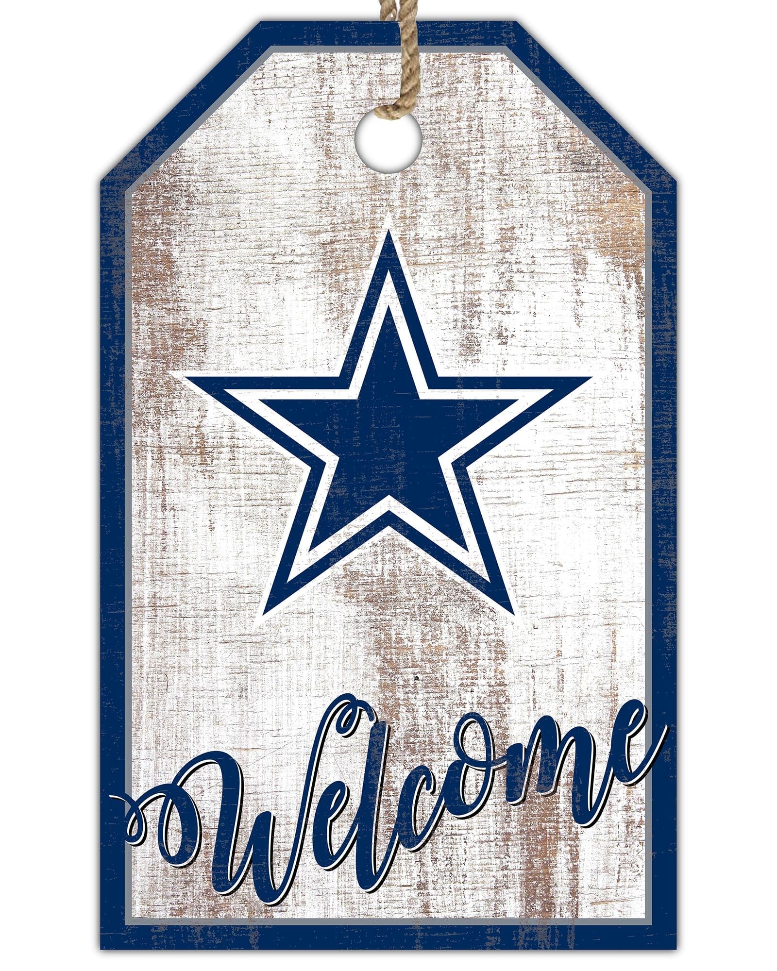 Dallas Cowboys Welcome 11x19 Tag – Fan Creations GA