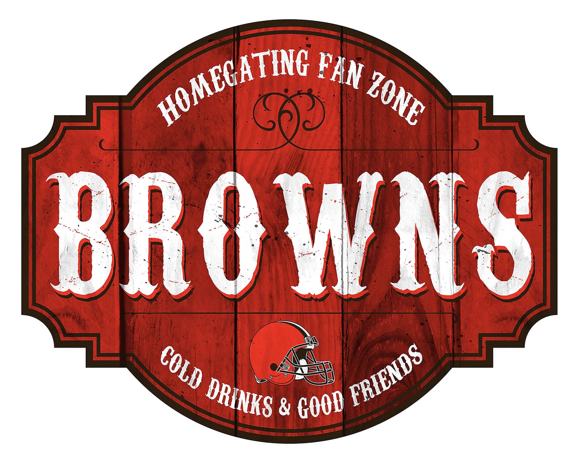 Cleveland Browns Homegating Tavern 24in Sign – Fan Creations GA