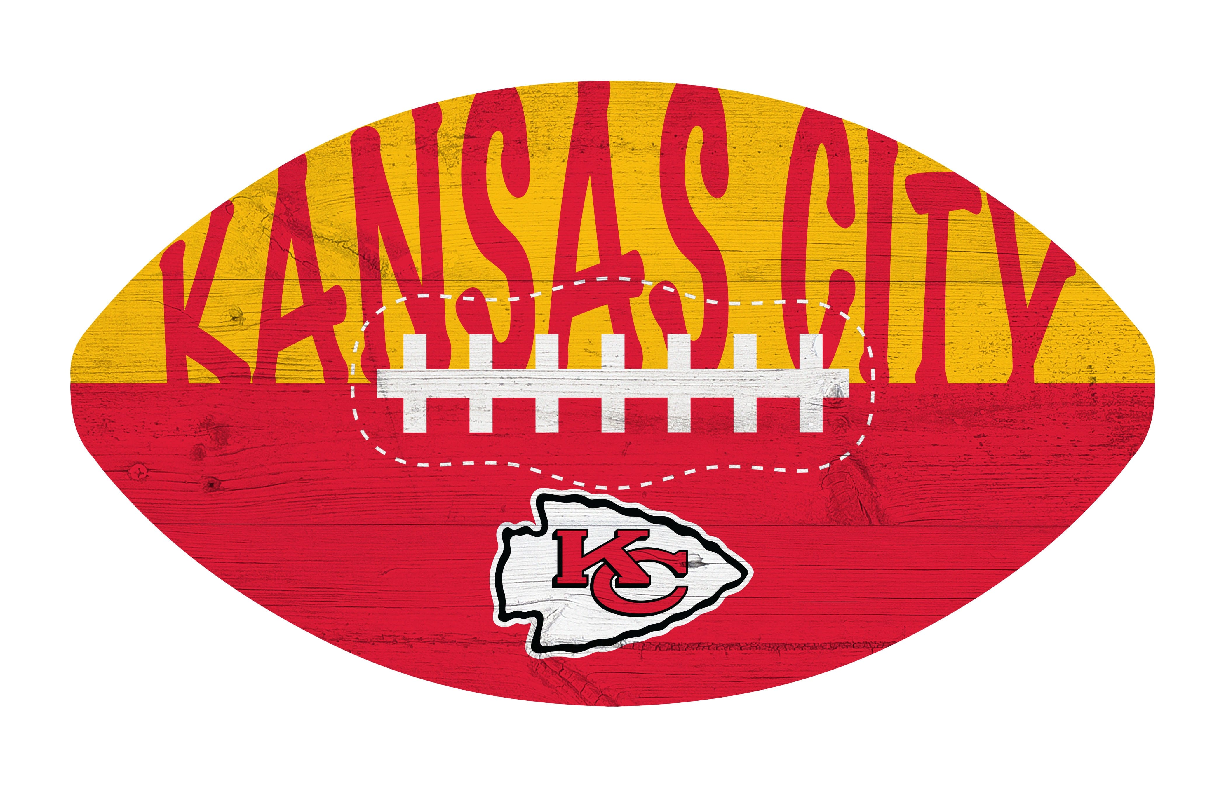 Kansas City Chiefs City Football 12in – Fan Creations GA