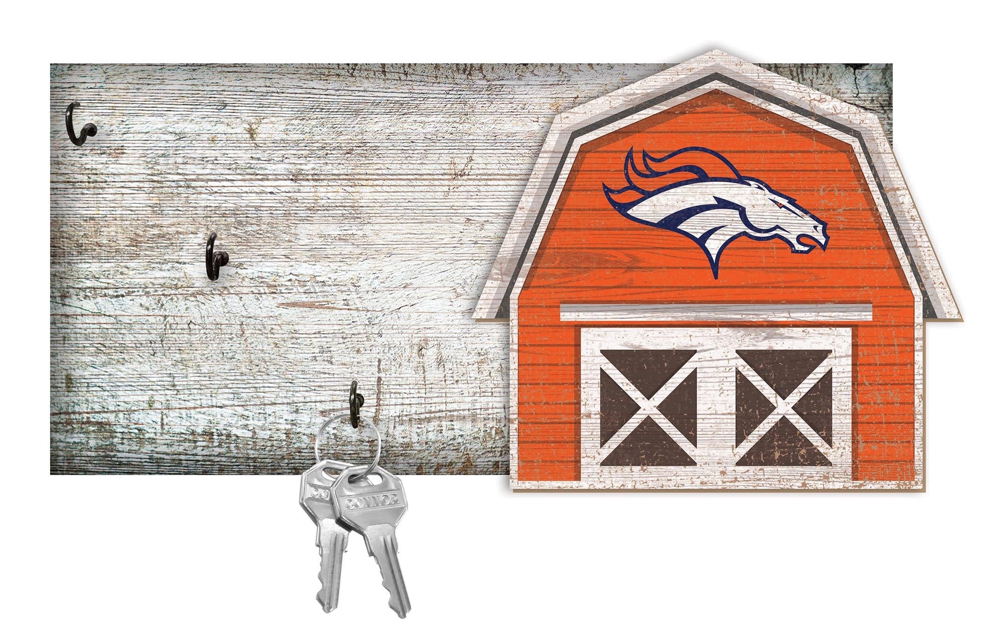 Denver Broncos Barn Keychain Holder – Fan Creations GA