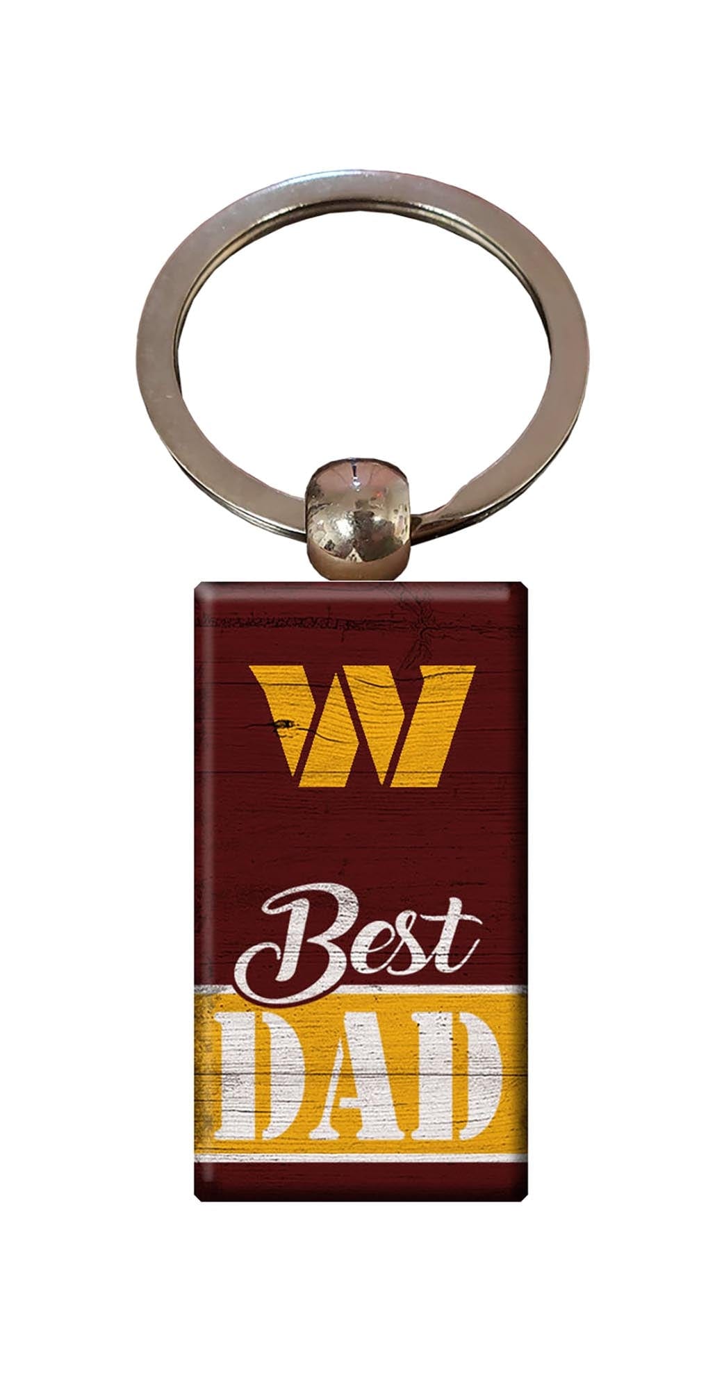 Washington Commanders Best Dad Keychain – Fan Creations GA