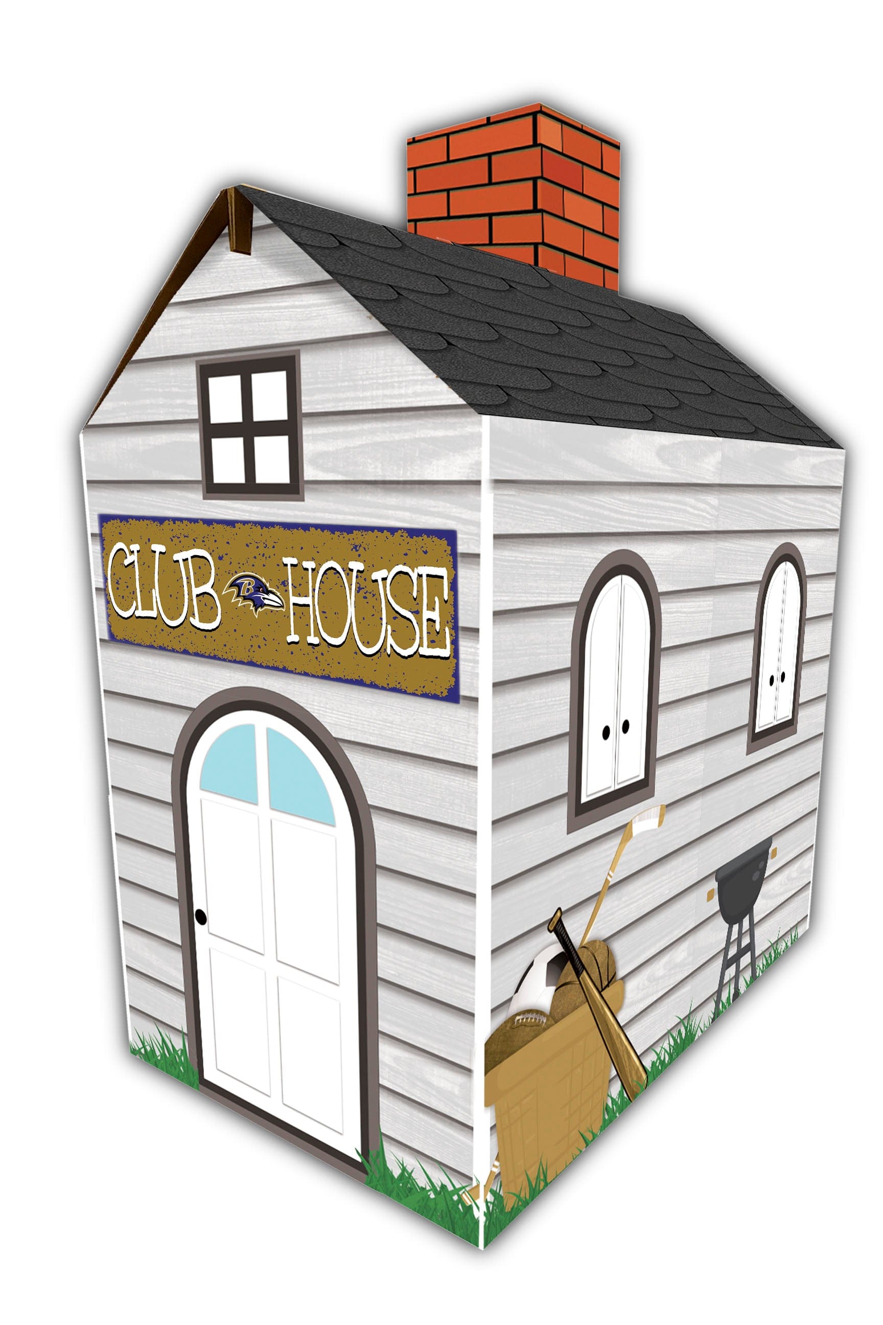 Baltimore Ravens Cardboard Clubhouse – Fan Creations GA