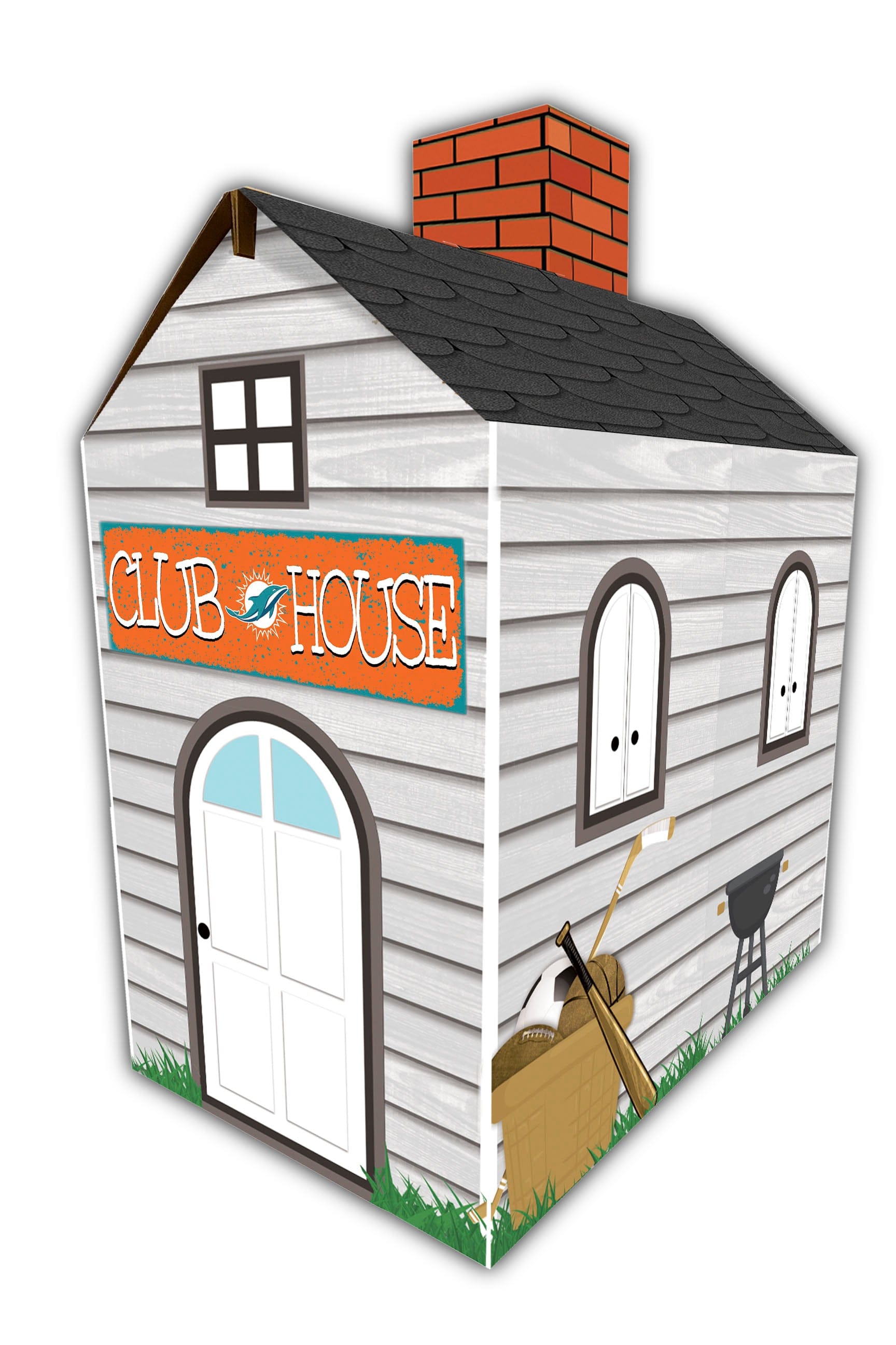 Miami Dolphins Cardboard Clubhouse – Fan Creations GA