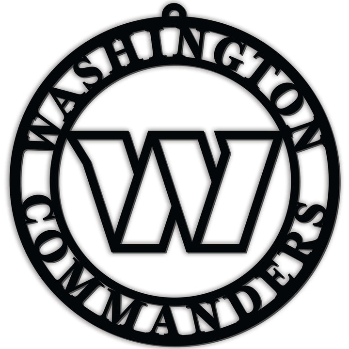 Washington Commanders Silhouette Logo Cutout Circle – Fan Creations GA