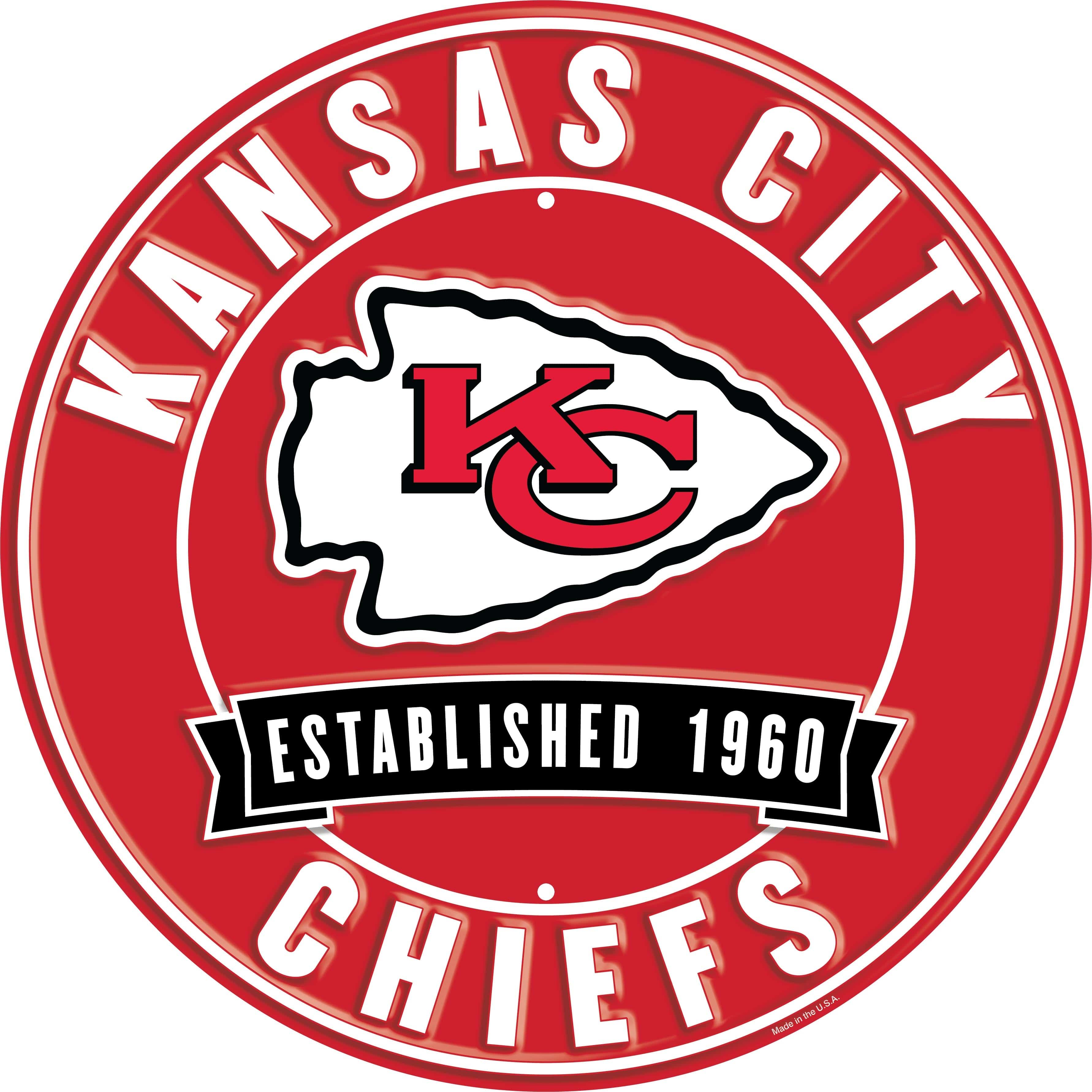Kansas City Chiefs Metal Established Date Circle – Fan Creations GA