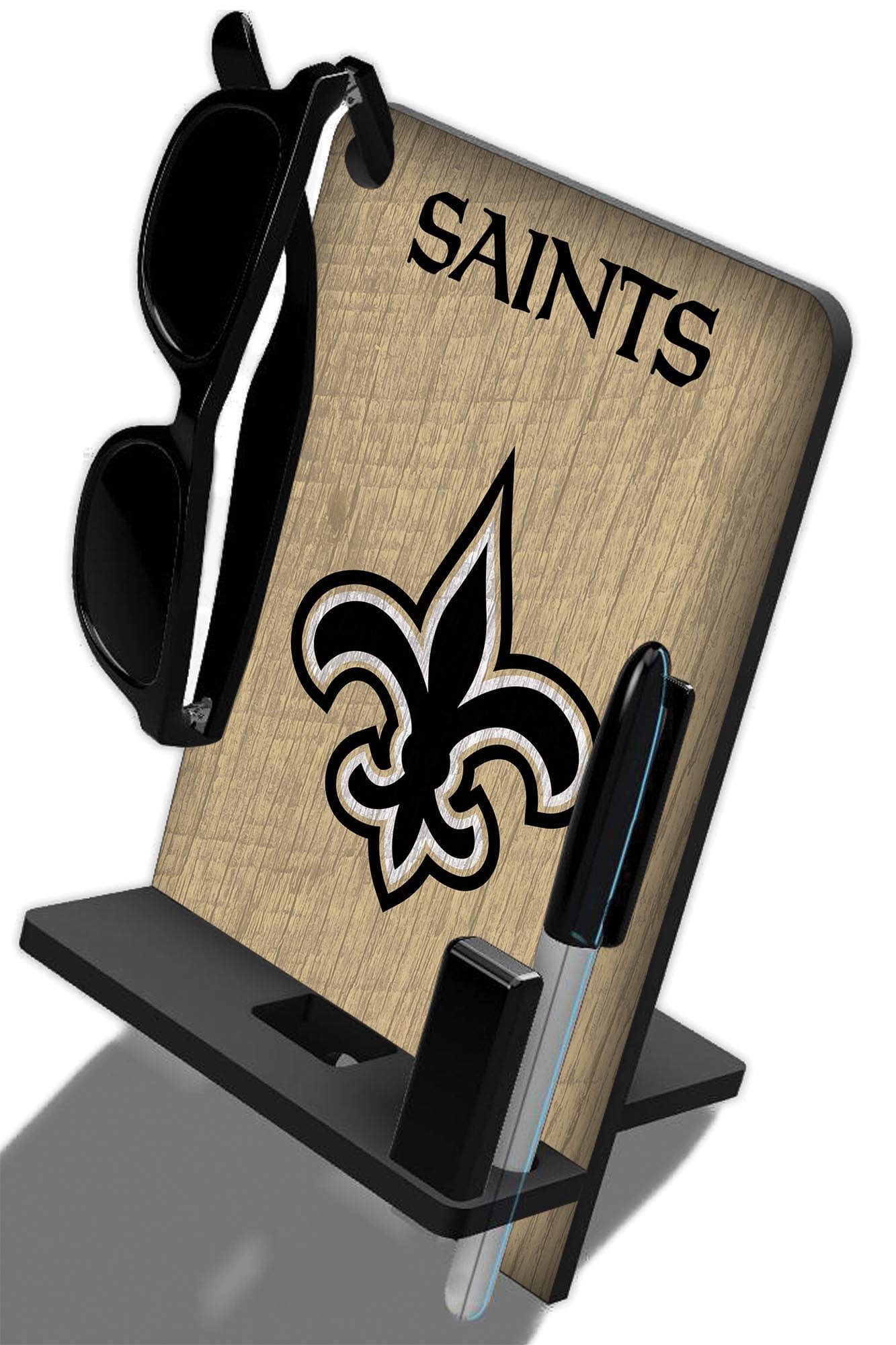 New Orleans Saints 4 In 1 Desktop Phone Stand – Fan Creations GA