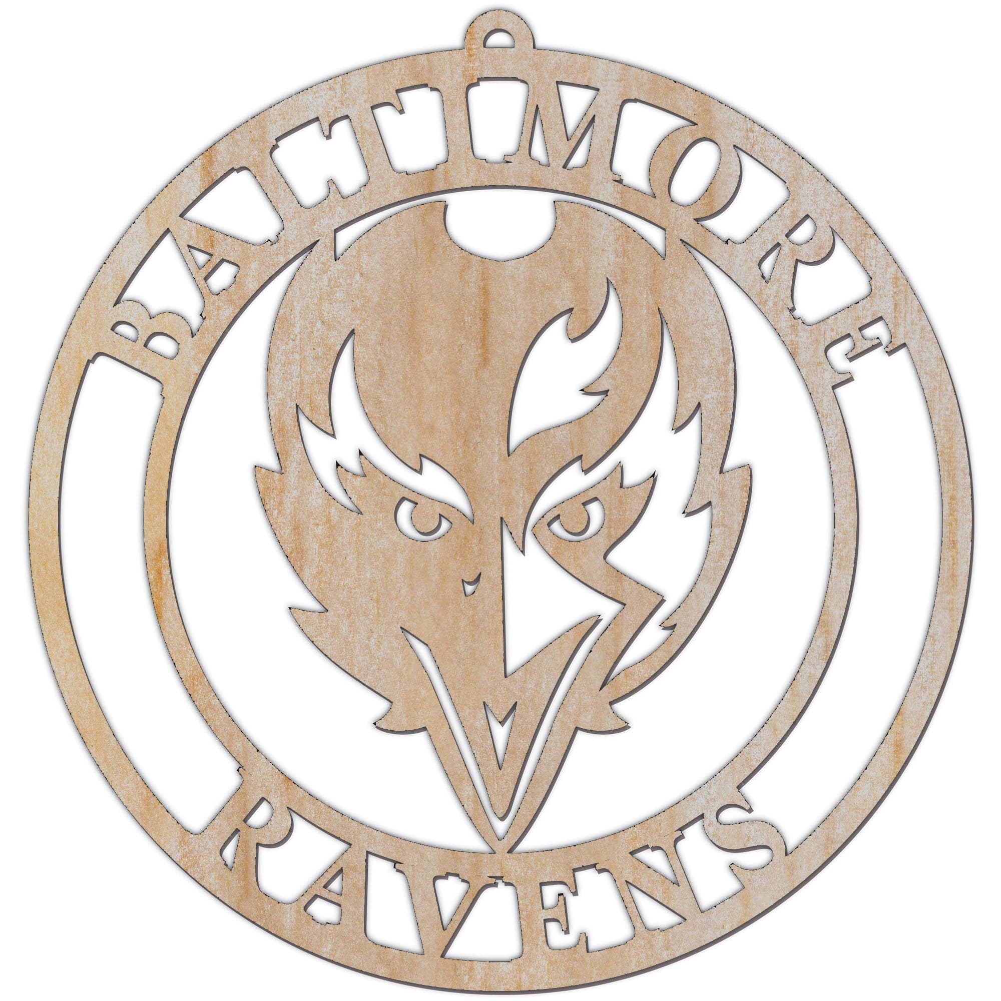 Baltimore Ravens Luan Logo Cutout Ornament – Fan Creations GA