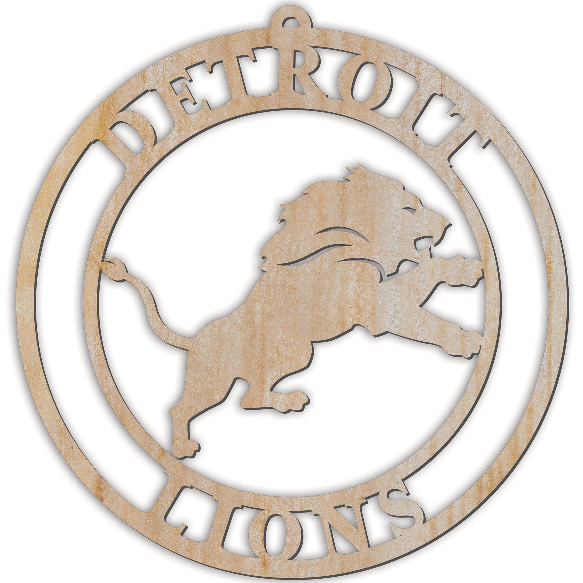Detroit Lions Luan Logo Cutout Ornament – Fan Creations GA
