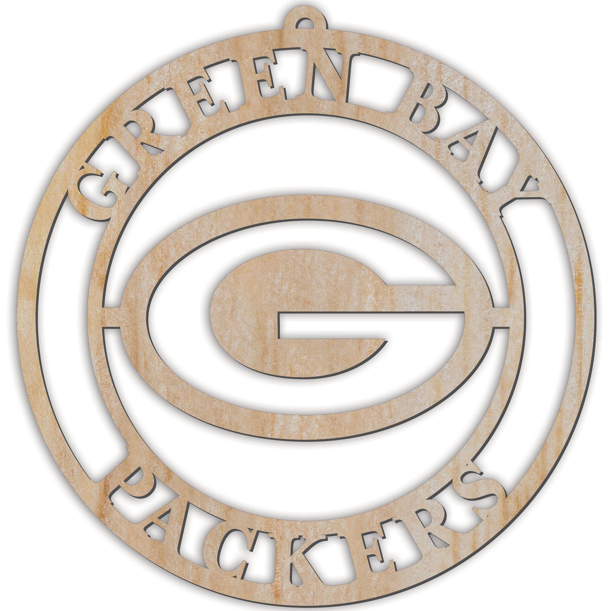 Green Bay Packers Luan Logo Cutout Ornament – Fan Creations GA