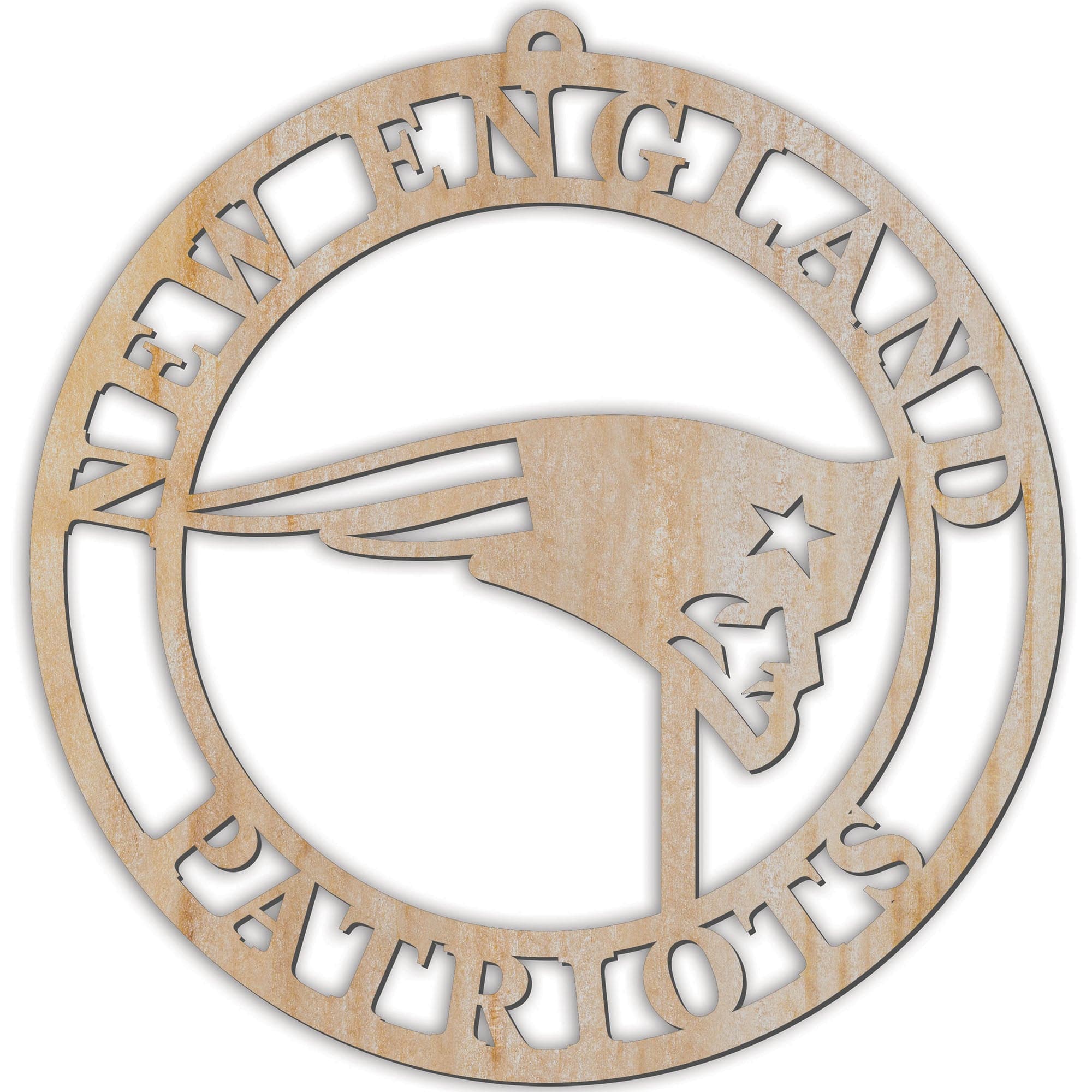 New England Patriots Luan Logo Cutout Ornament – Fan Creations GA