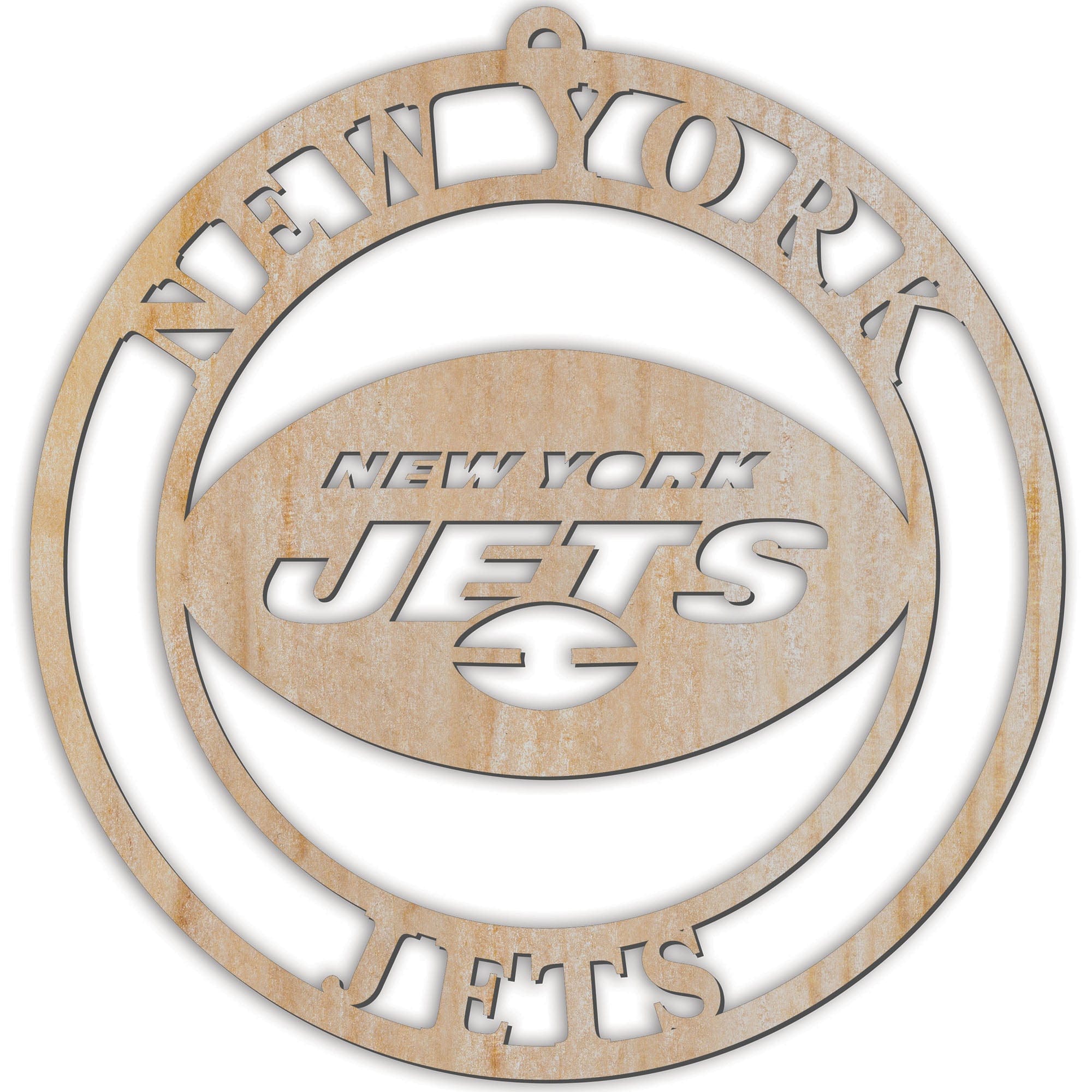 New York Jets Luan Logo Cutout Ornament – Fan Creations GA