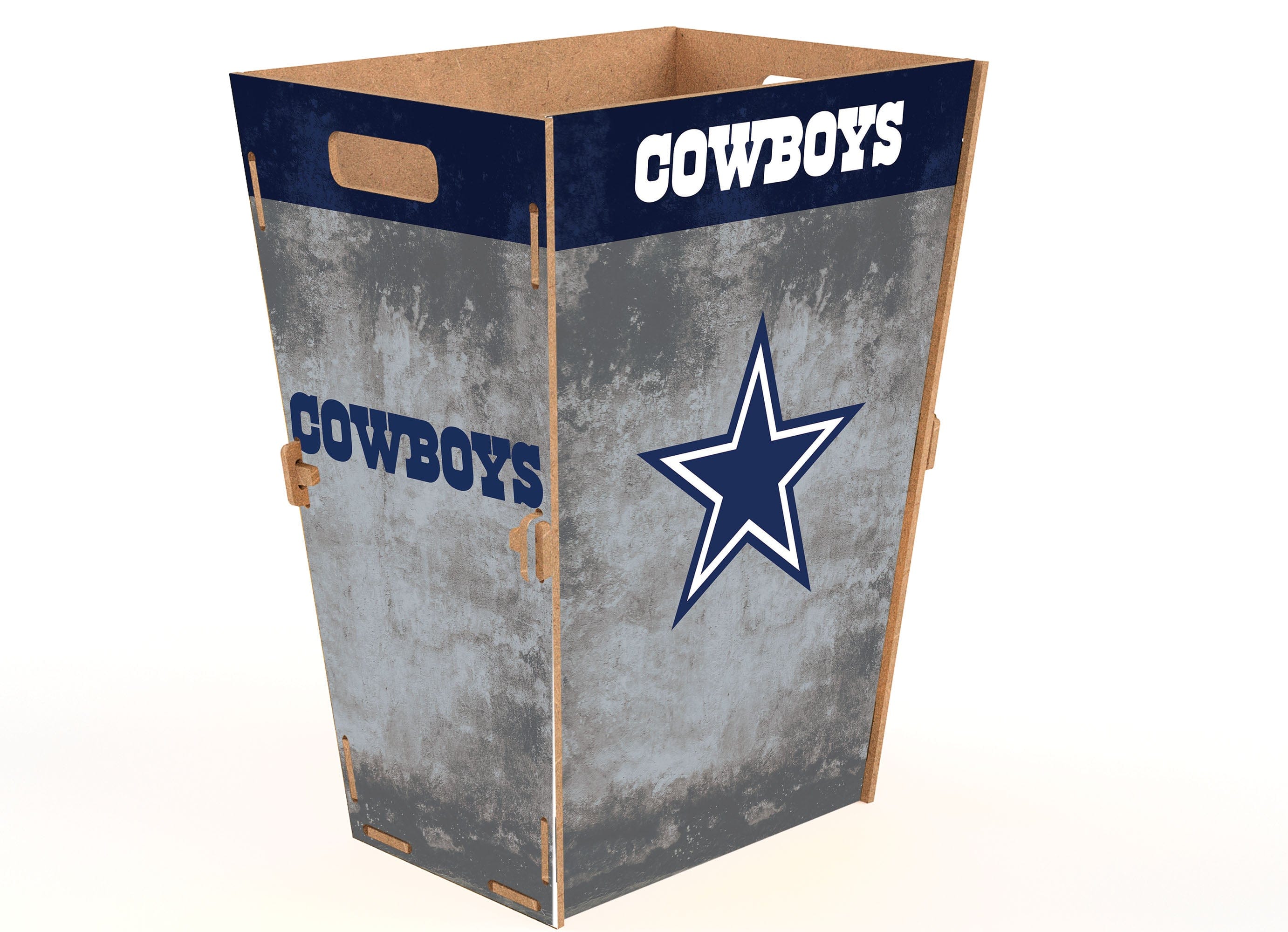 Dallas Cowboys Team Color Waste Bin Large – Fan Creations GA