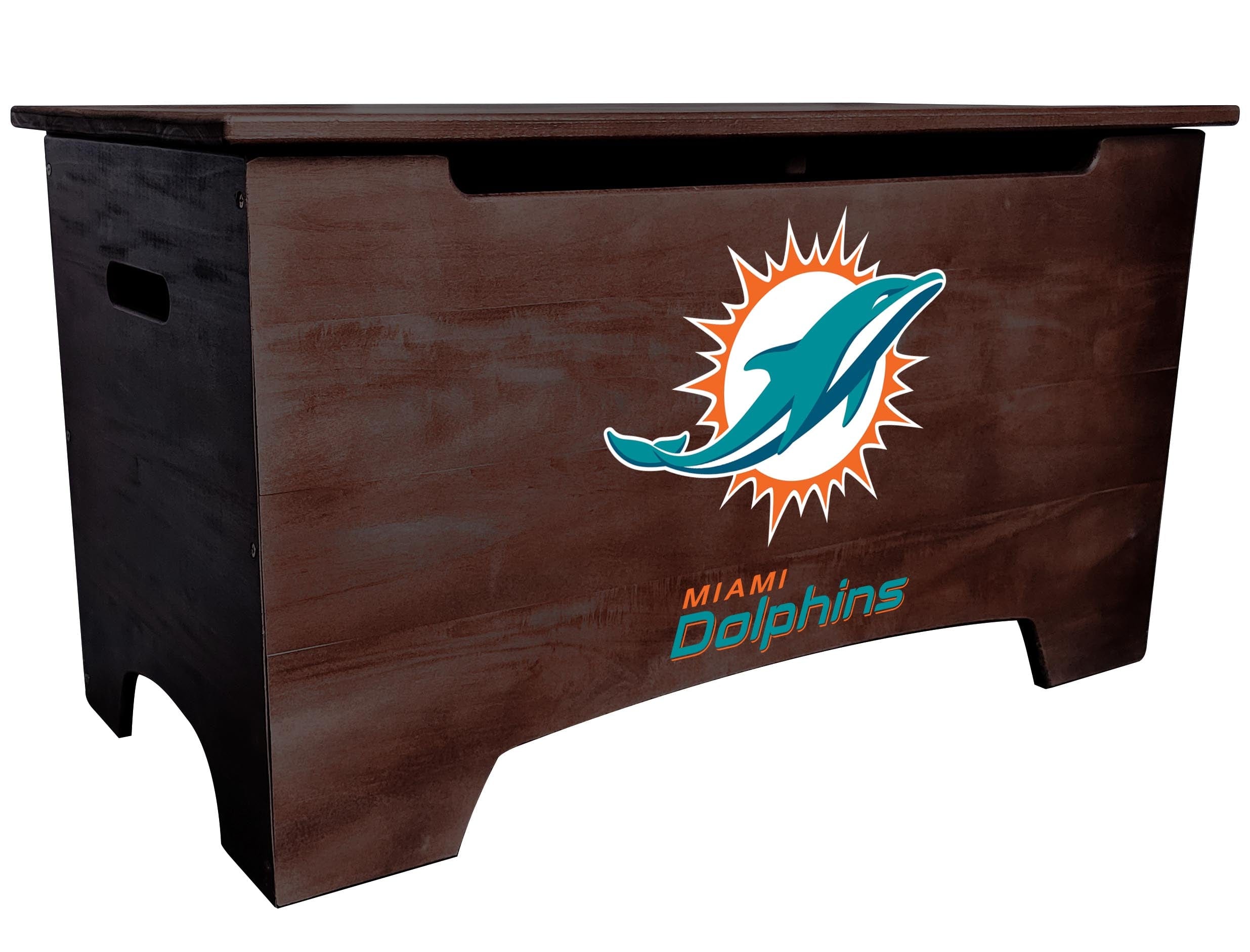 Miami Dolphins Logo Storage Chest – Fan Creations GA