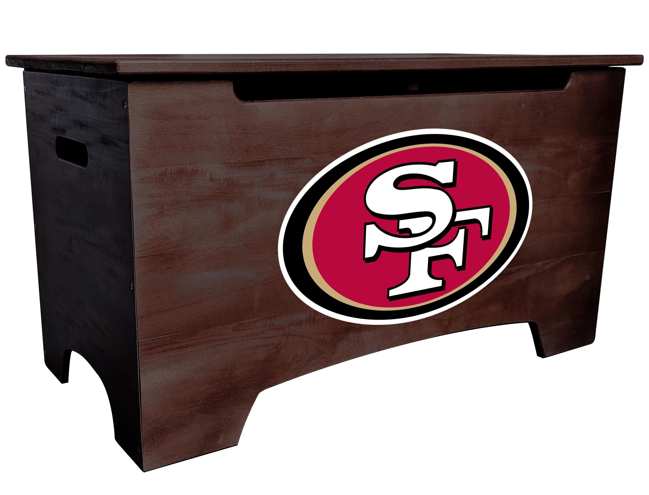 San Fransisco 49ers Logo Storage Chest – Fan Creations GA