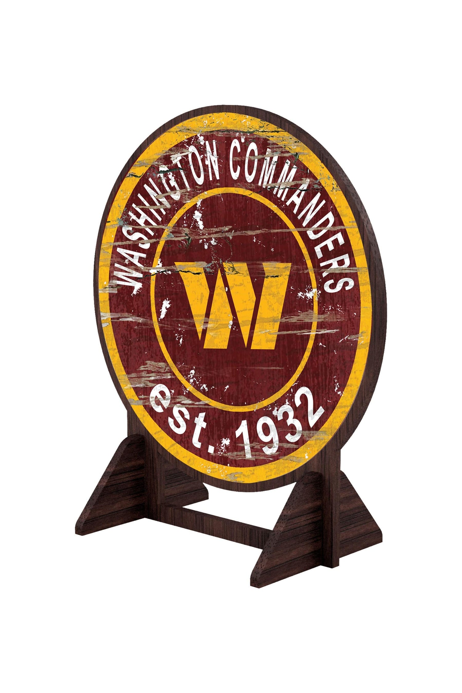 Washington Commanders Desktop Circle Logo Stand – Fan Creations GA
