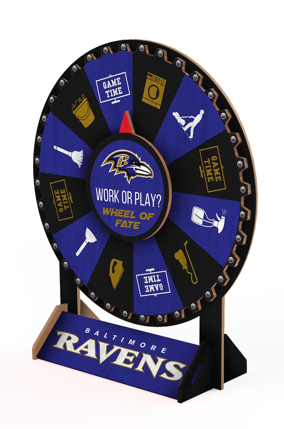 Baltimore Ravens Wheel of Fate – Fan Creations GA
