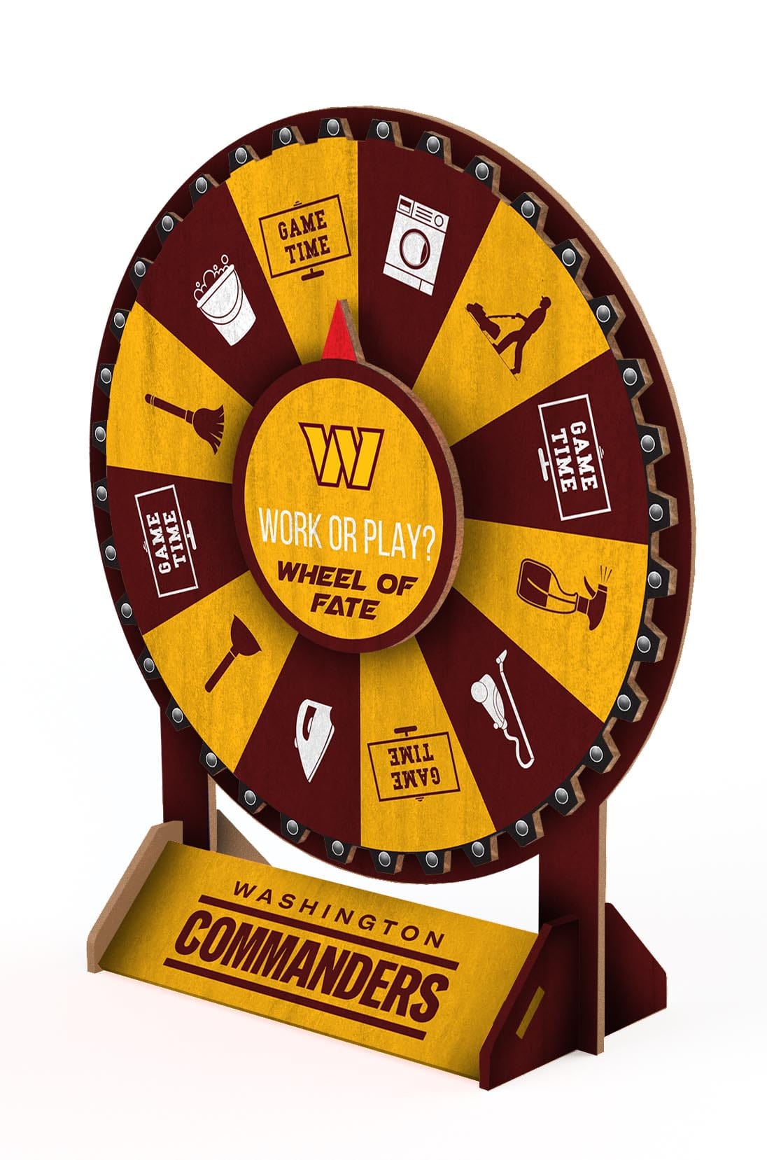 Washington Commanders Wheel of Fate – Fan Creations GA