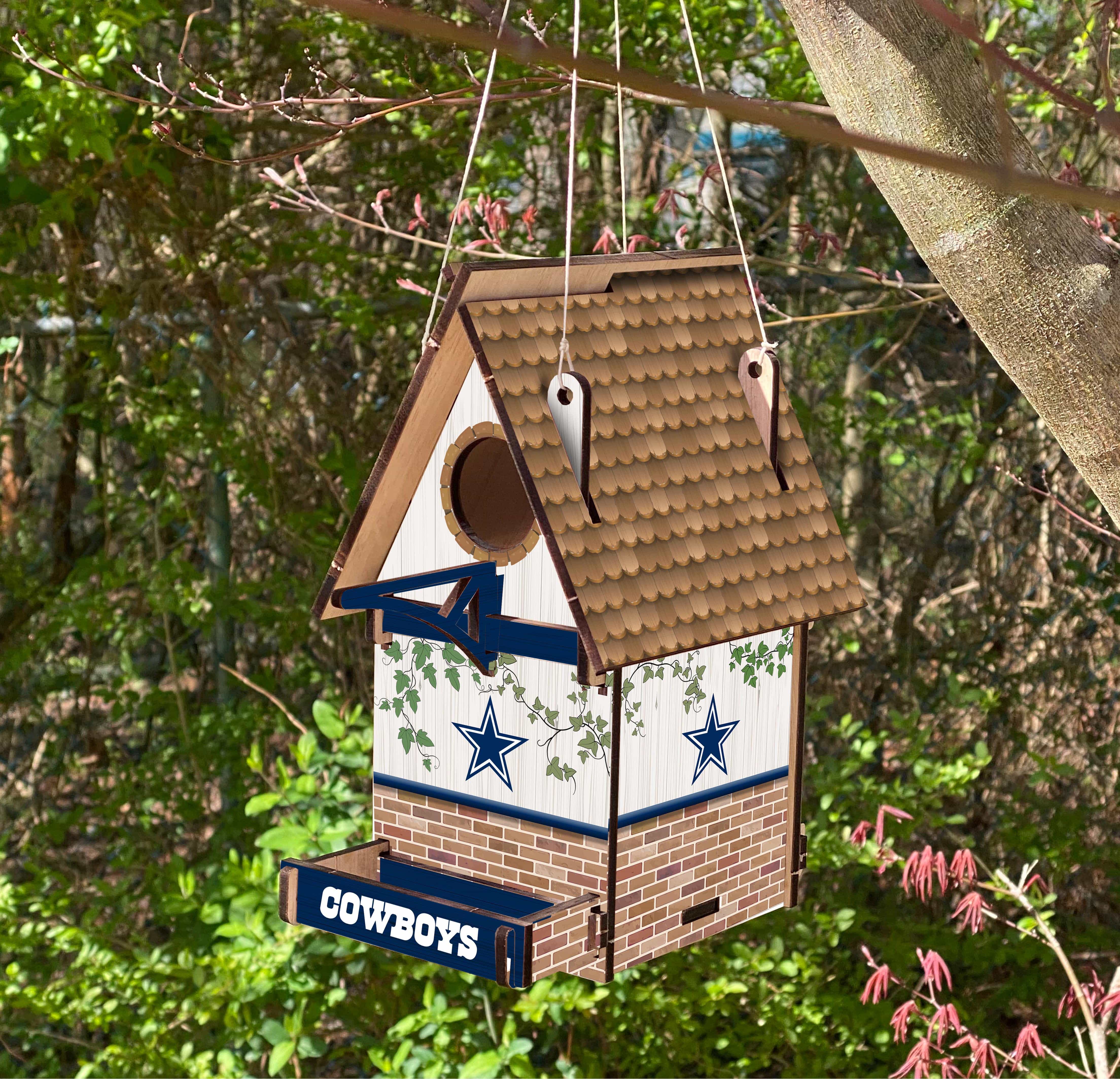 Dallas Cowboys Team Bird House Unassembled – Fan Creations GA