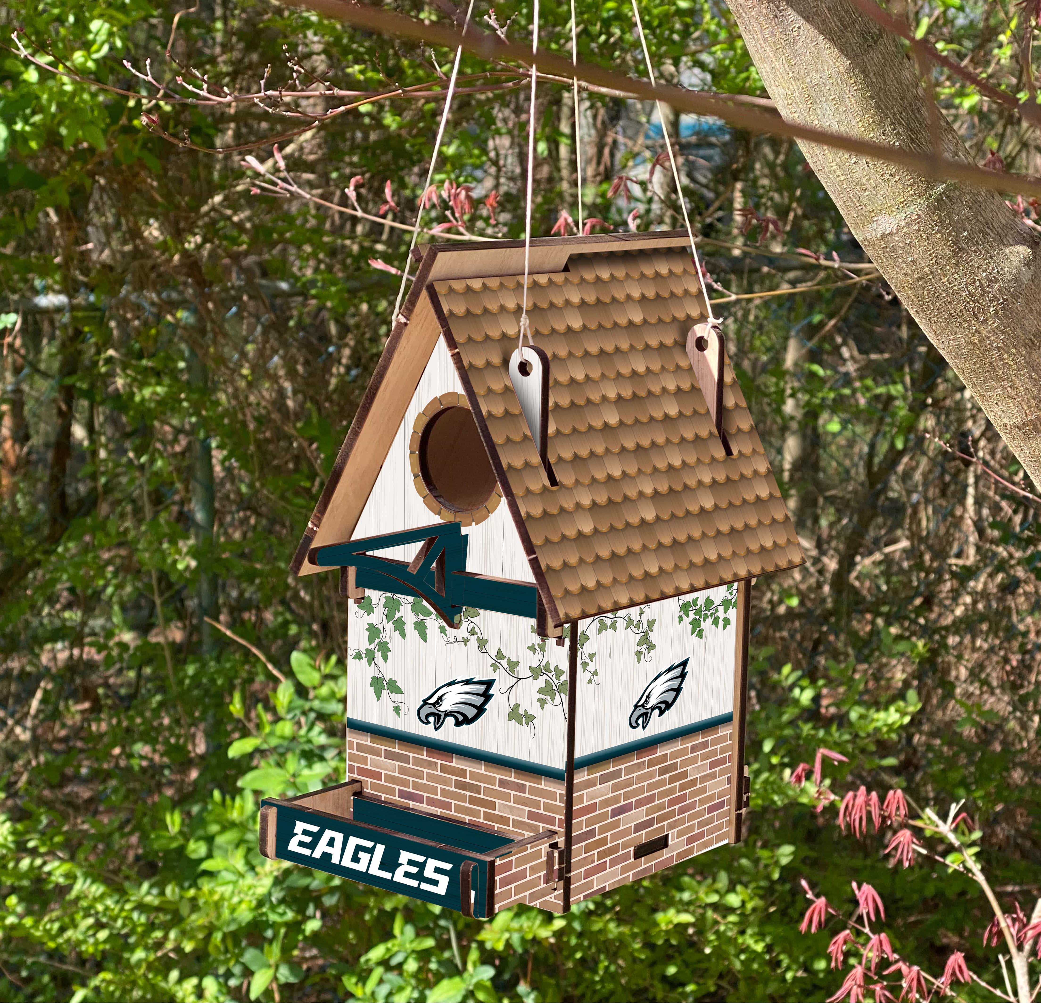 Philadelphia Eagles Team Bird House Unassembled – Fan Creations GA