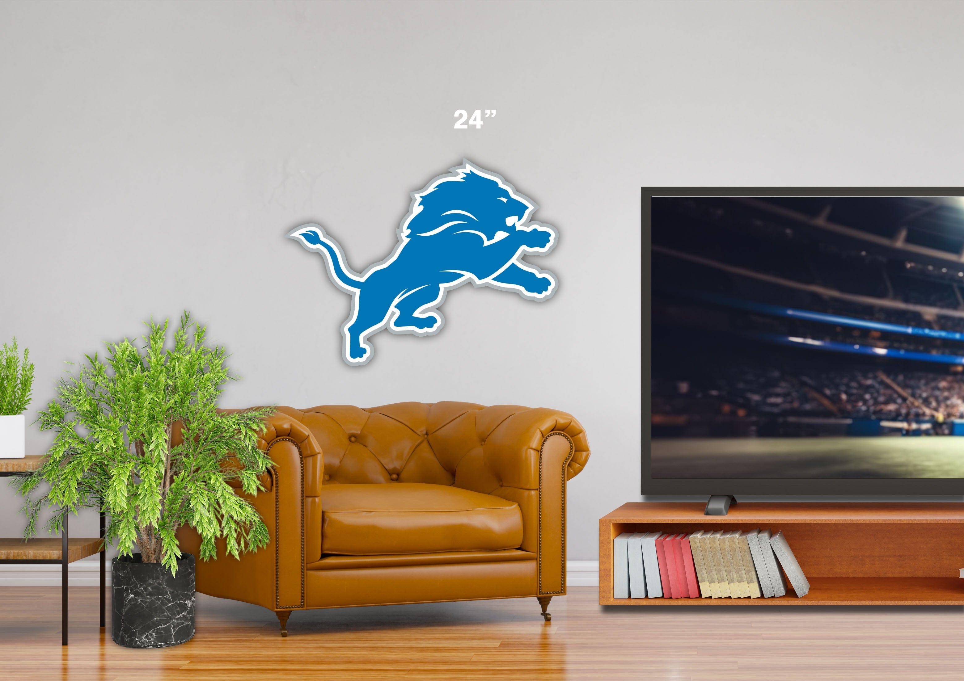 24" NFL Detroit Lions Logo Cutout – Fan Creations GA