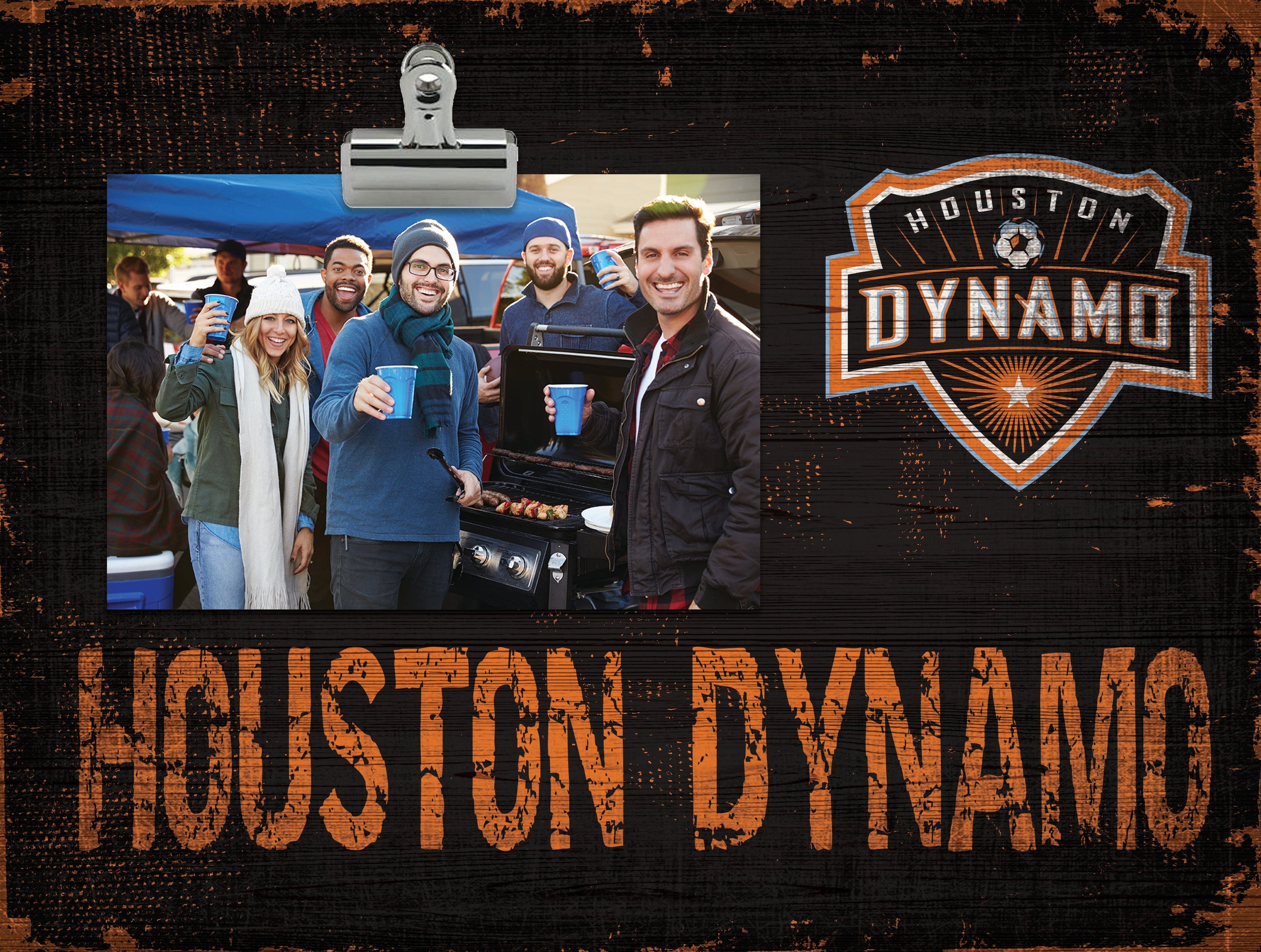 Houston Dynamo Team Clip Frame – Fan Creations GA