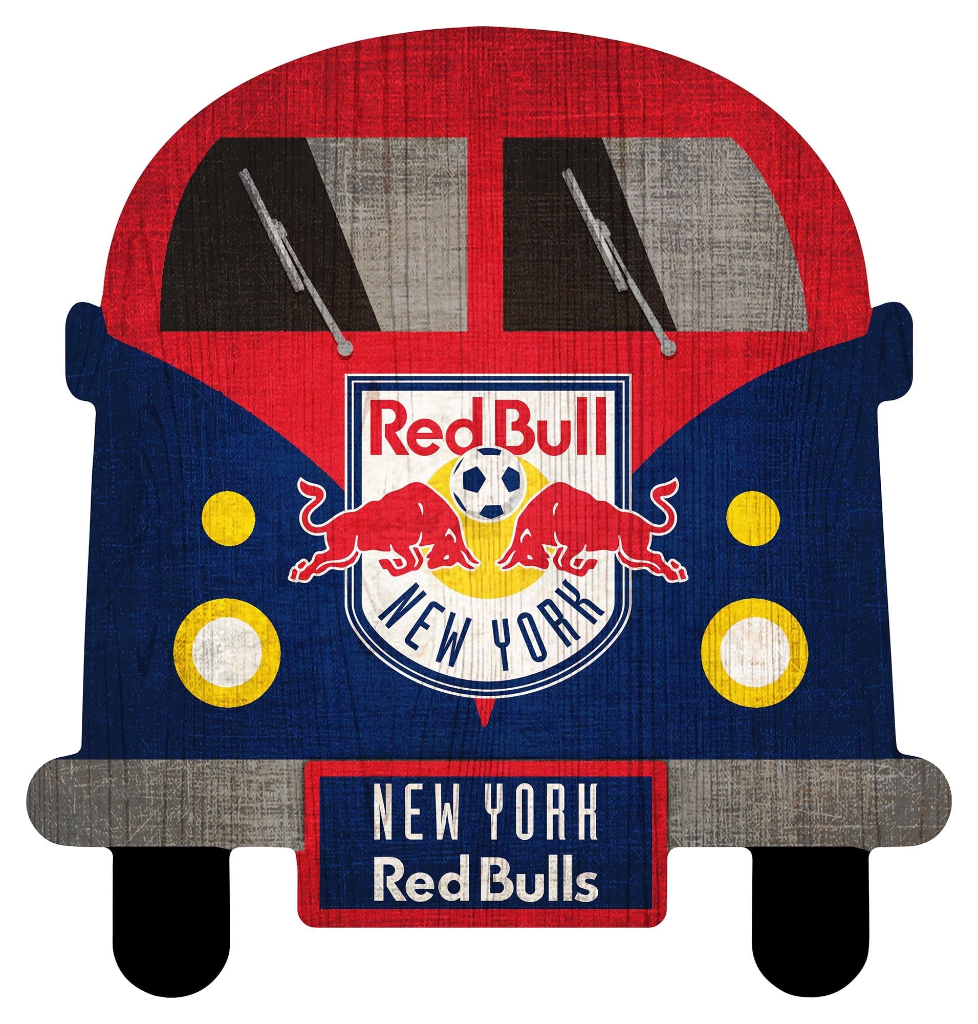 New York Redbulls 12" Team Bus Sign – Fan Creations GA