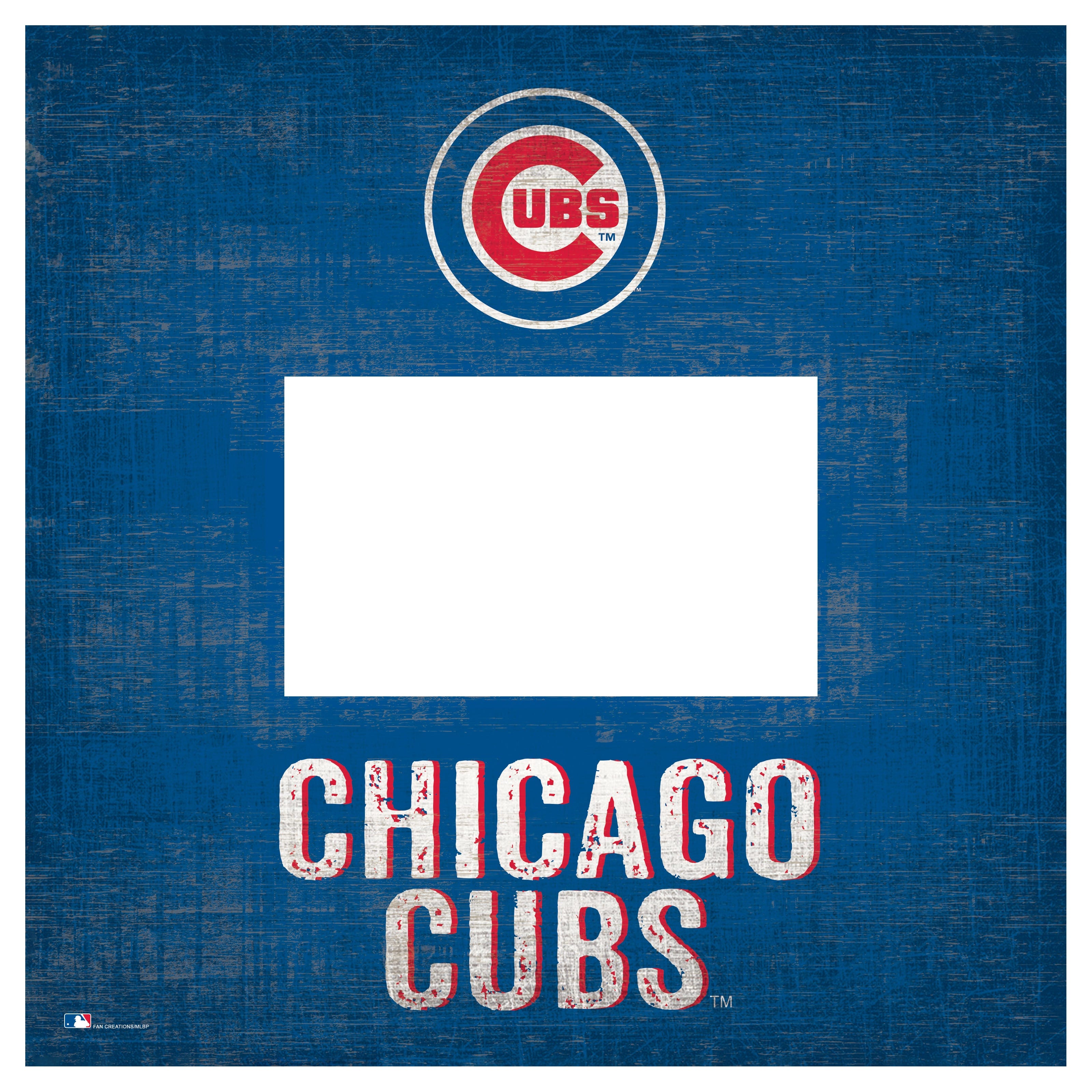Chicago Cubs Team Name 10x10 Frame – Fan Creations GA