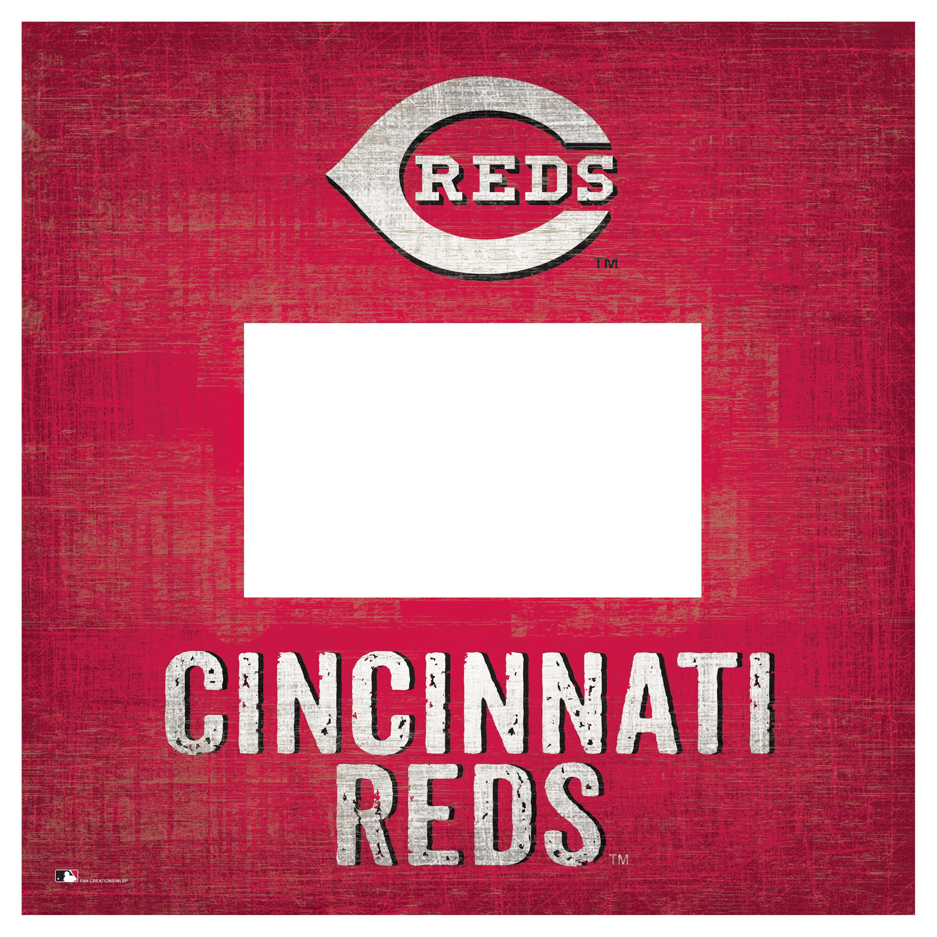 Cincinnati Reds Team Name 10x10 Frame – Fan Creations GA
