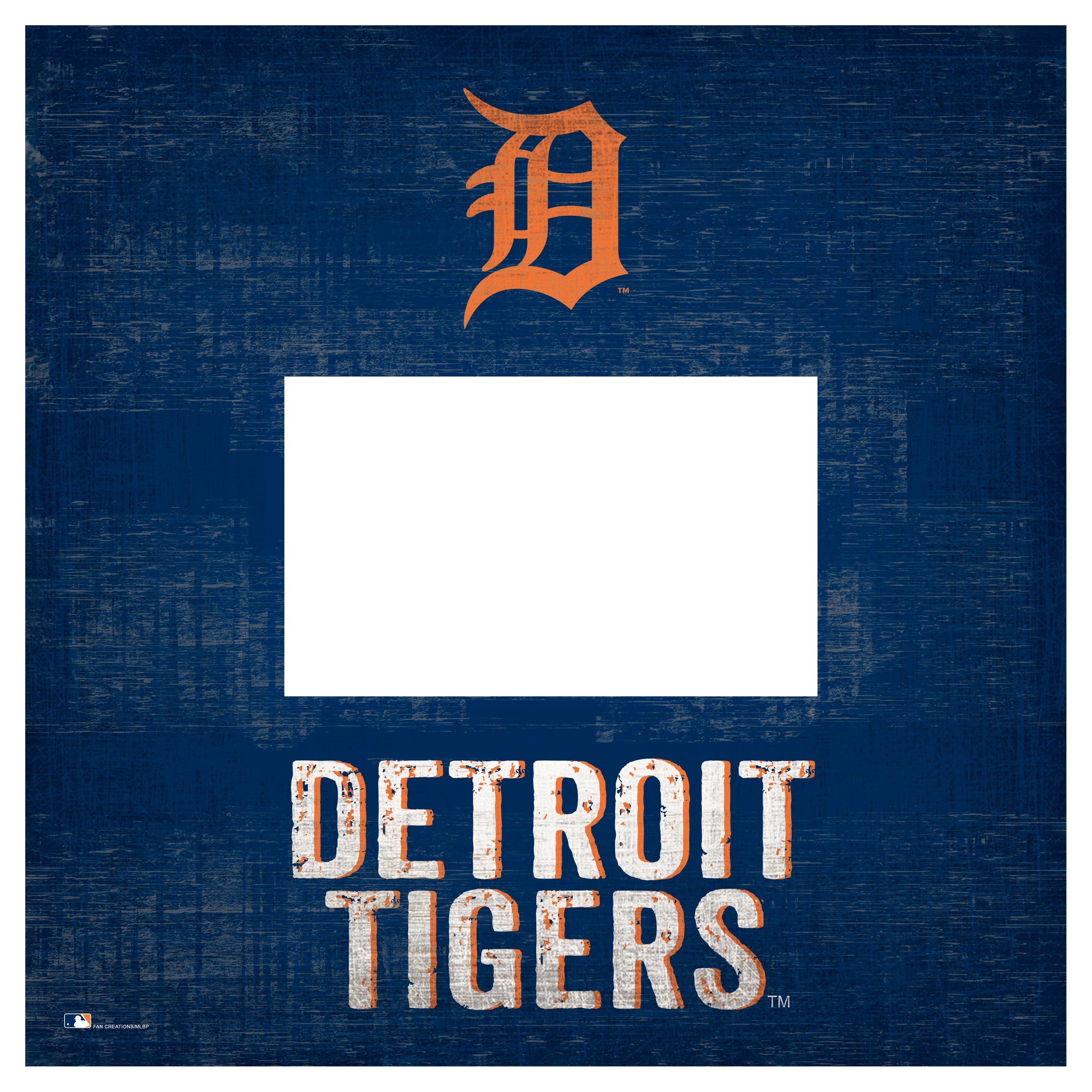 Detroit Tigers Team Name 10x10 Frame – Fan Creations GA