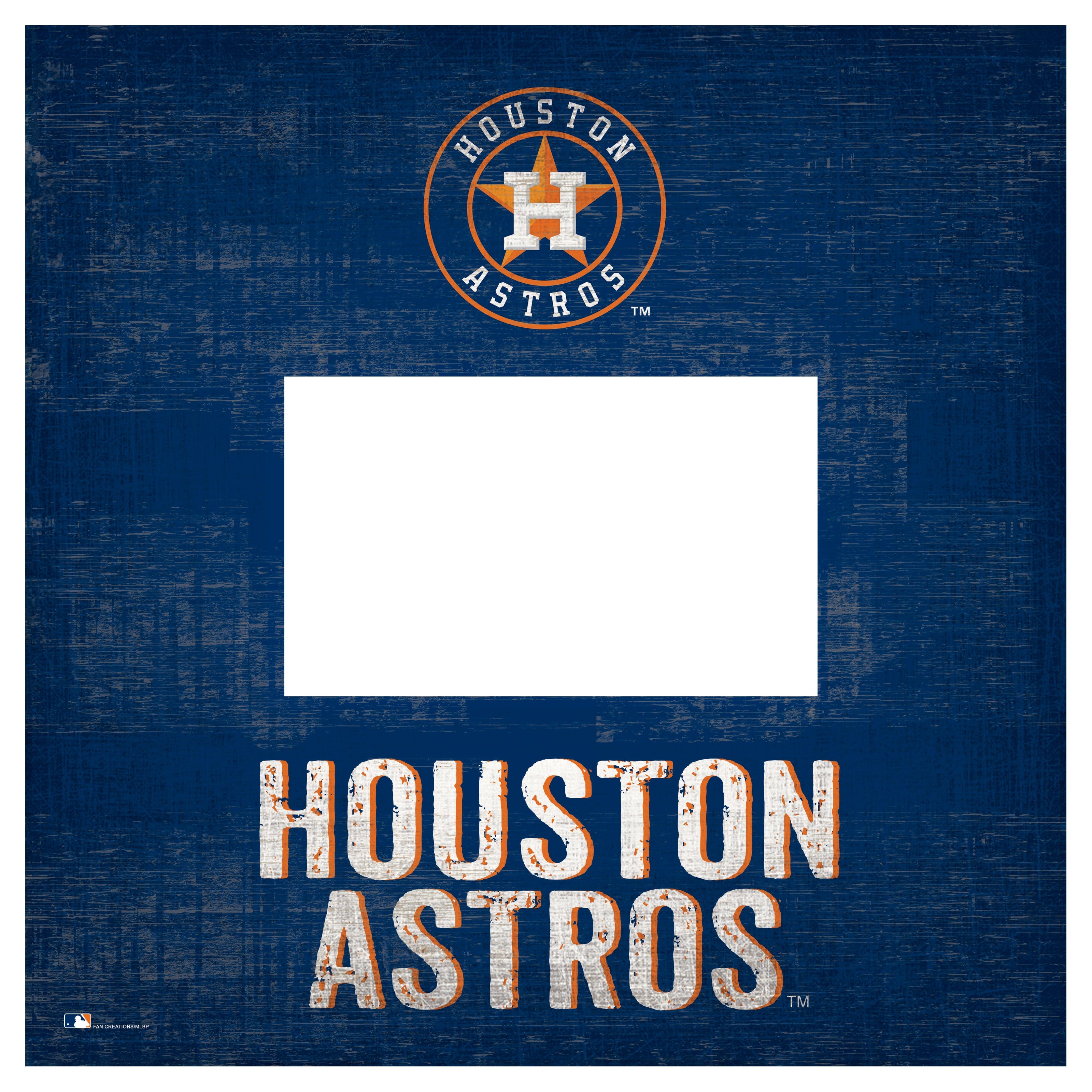 Houston Astros Team Name 10x10 Frame – Fan Creations GA