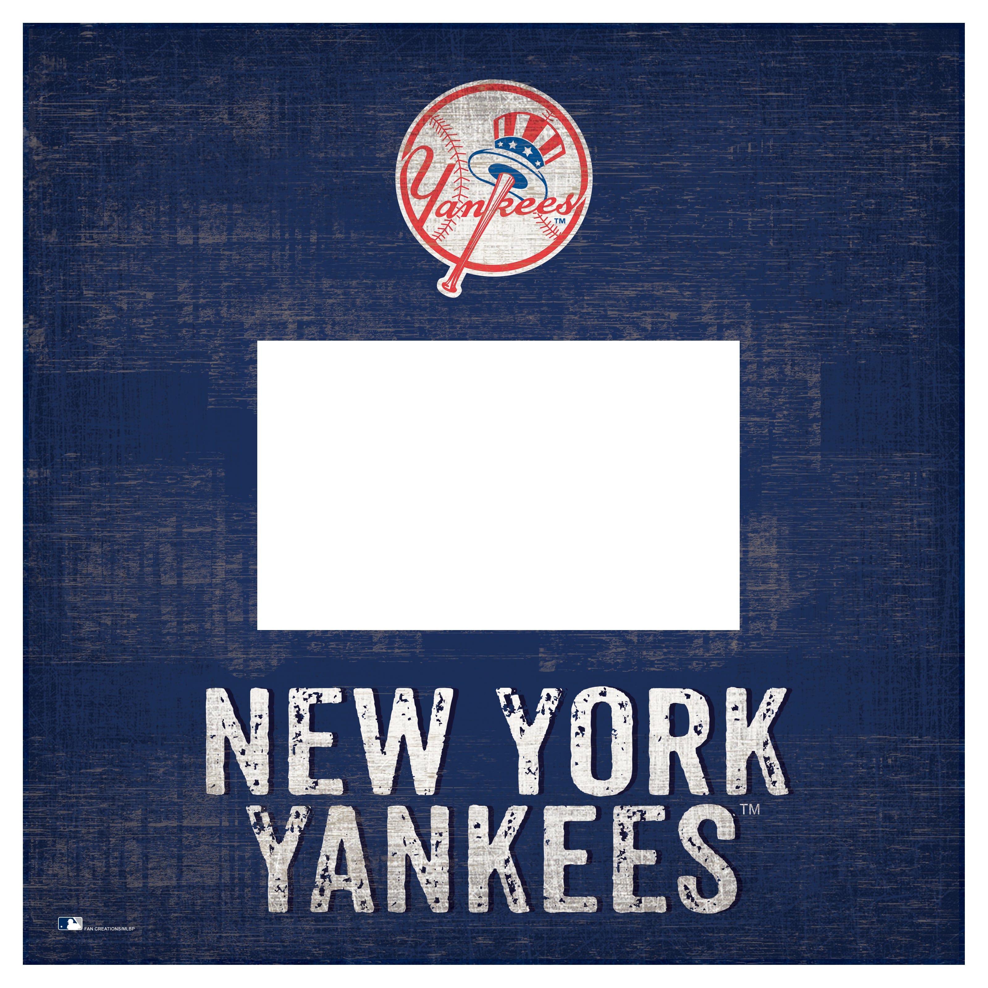 New York Yankees Team Name 10x10 Frame – Fan Creations GA