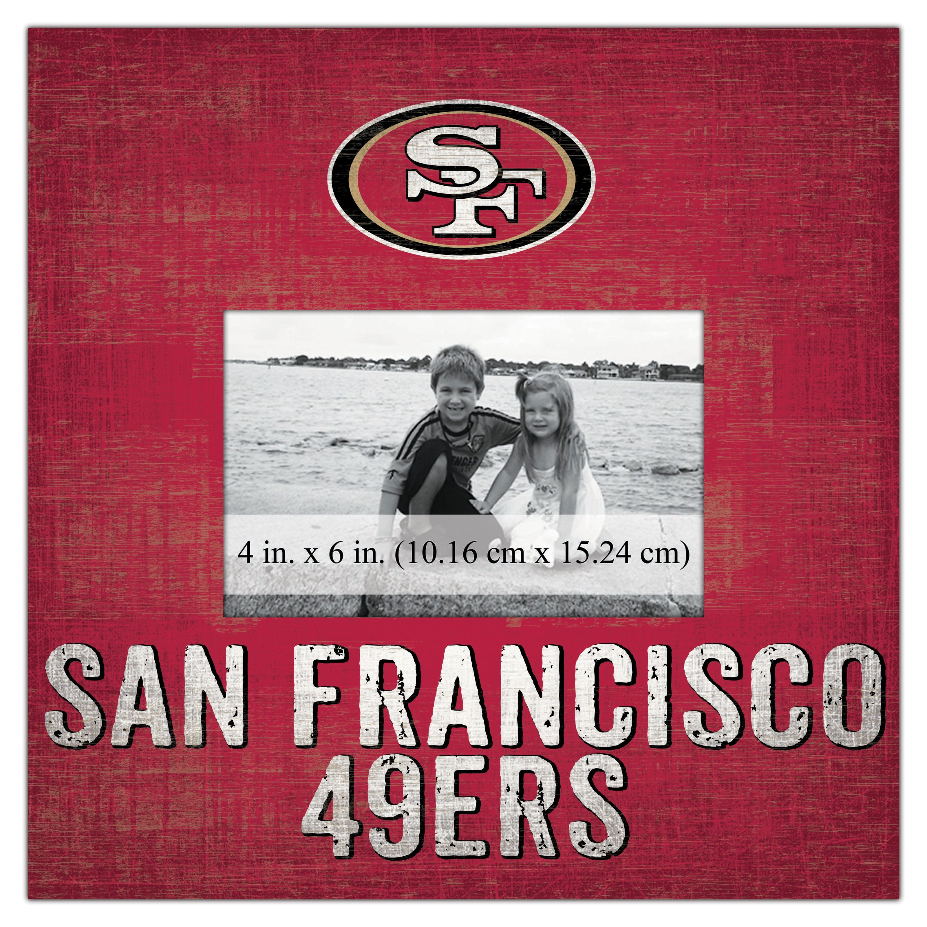 San Francisco 49ers Team Name 10x10 Frame – Fan Creations GA
