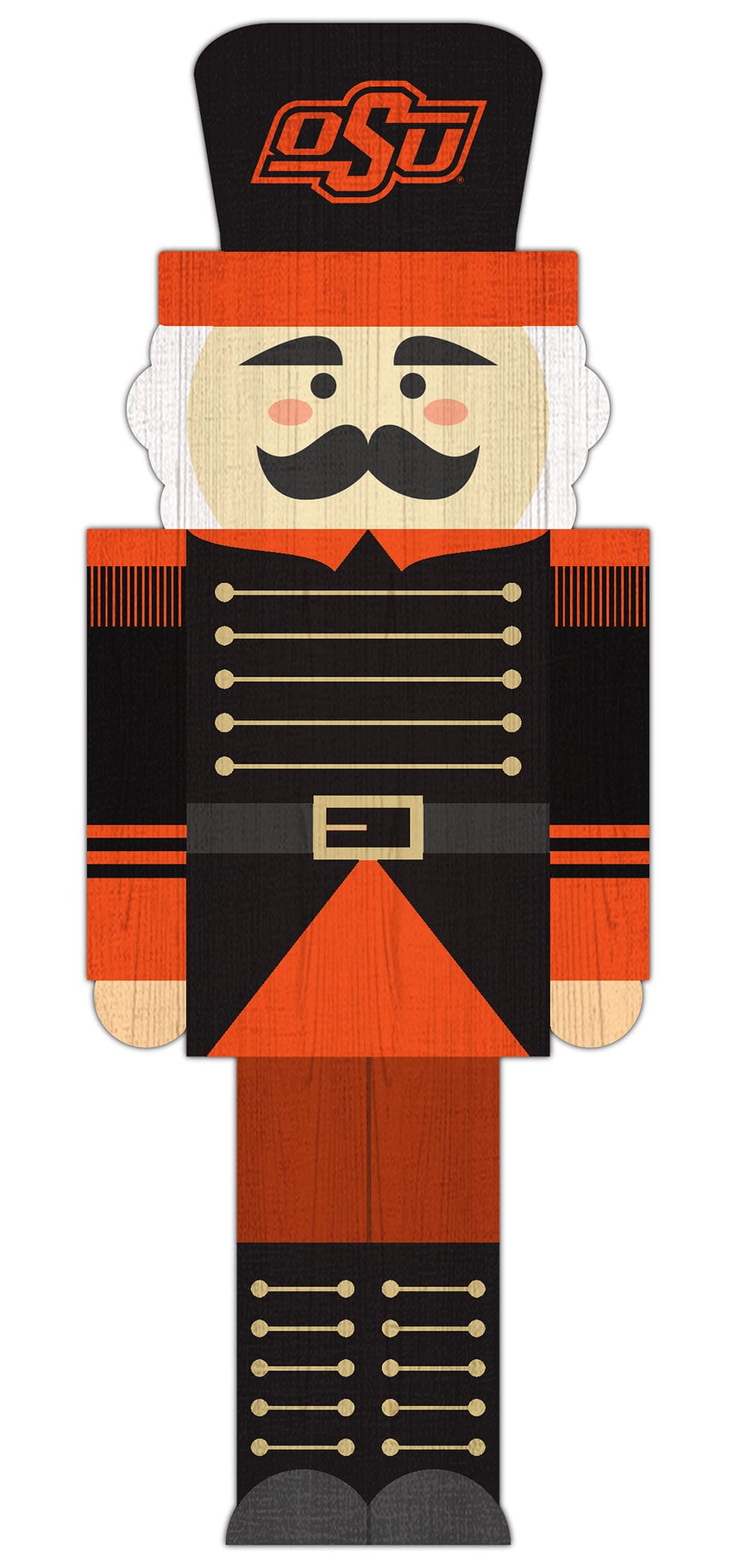Oklahoma State Nutcracker 31in Leaner – Fan Creations GA